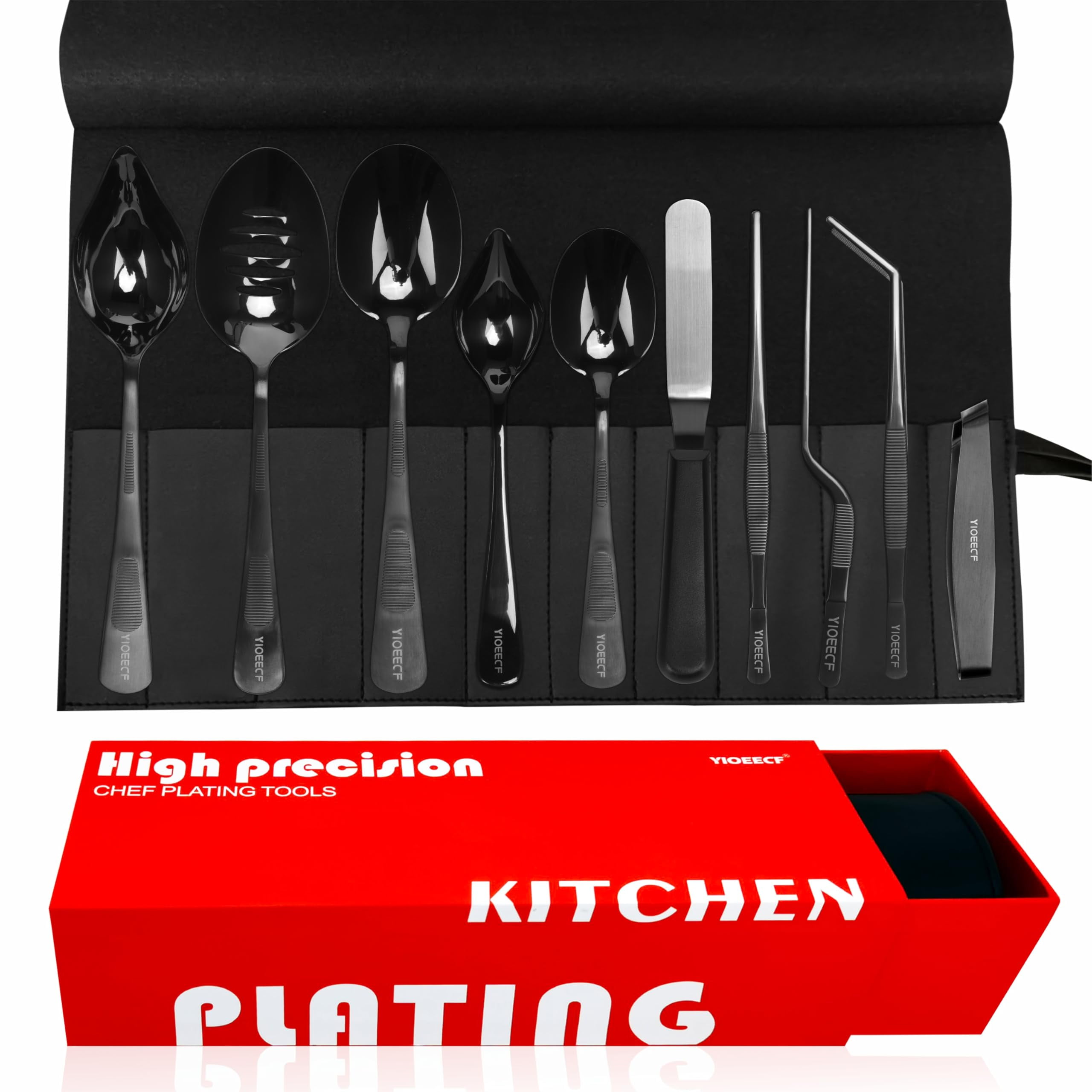 Chef Plating Tools Culinary Set, Plating Tools Tweezers Scoop Set ...