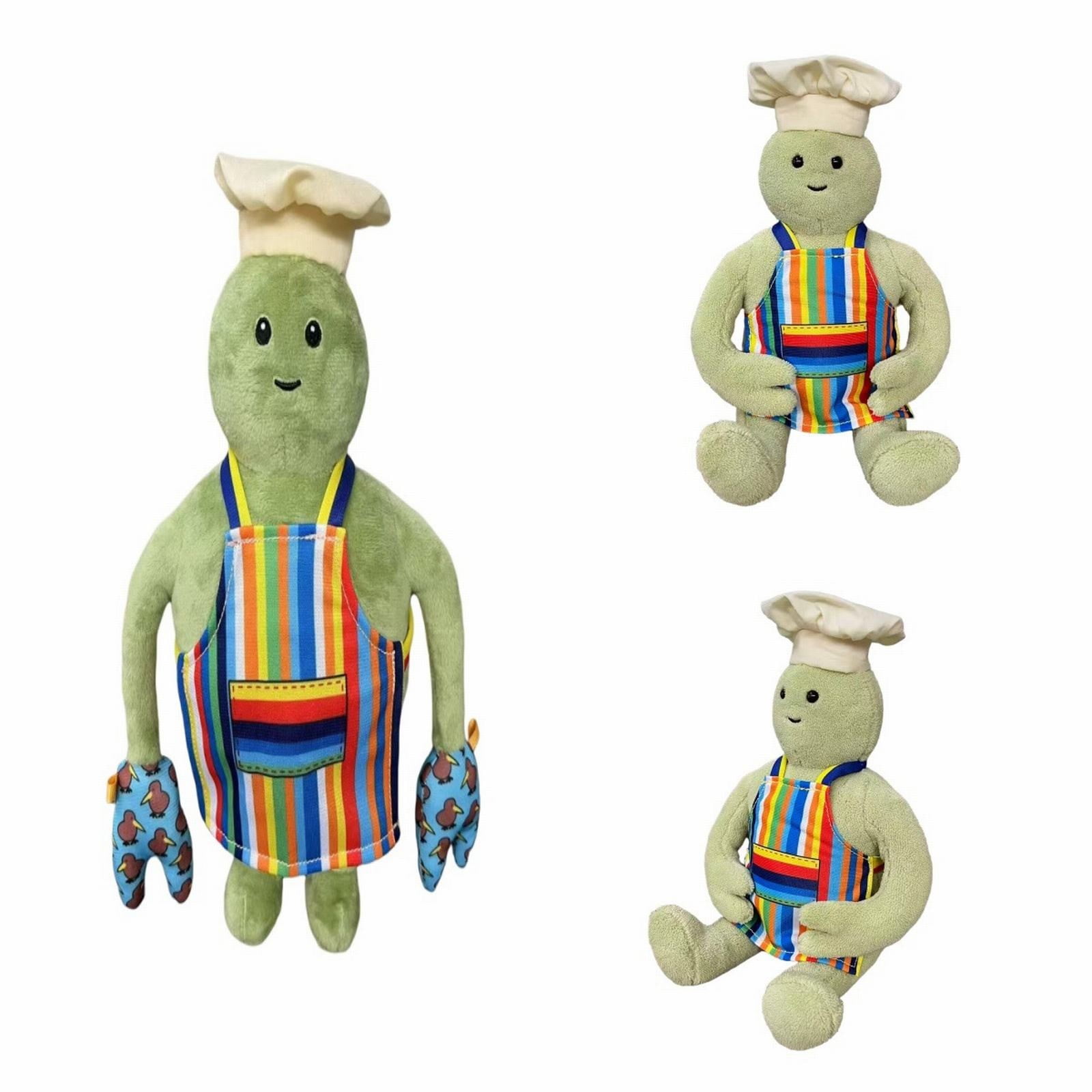 Chef Plush Toy Wearing Chef Hat, Oven Mitt and Apron - Walmart.com