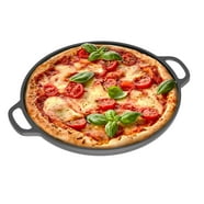 Chef Pomodoro Pizza Baking Set with 3 Pizza Pans and Pizza Rack, Non ...