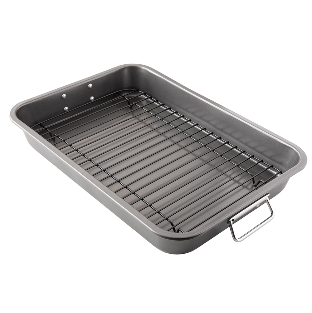 Chicago Metallic Professional Roast Broil with Rack - Walmart.com