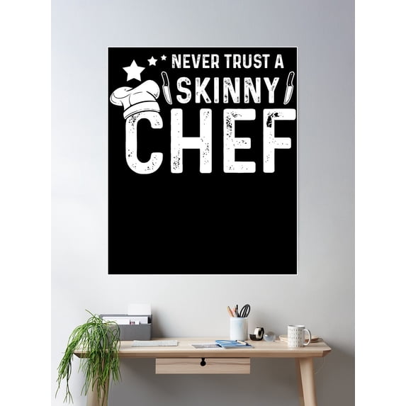 Chef Poster Wall Art Modern Wall Decor For Living Room Bedroom Art Home ...