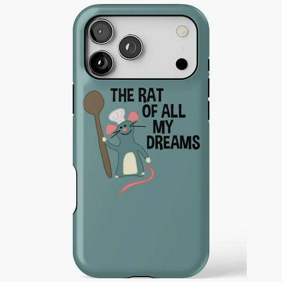 Chef Rat Parody Blue Food Art Phone Case Compatible iPhone 17 through ...