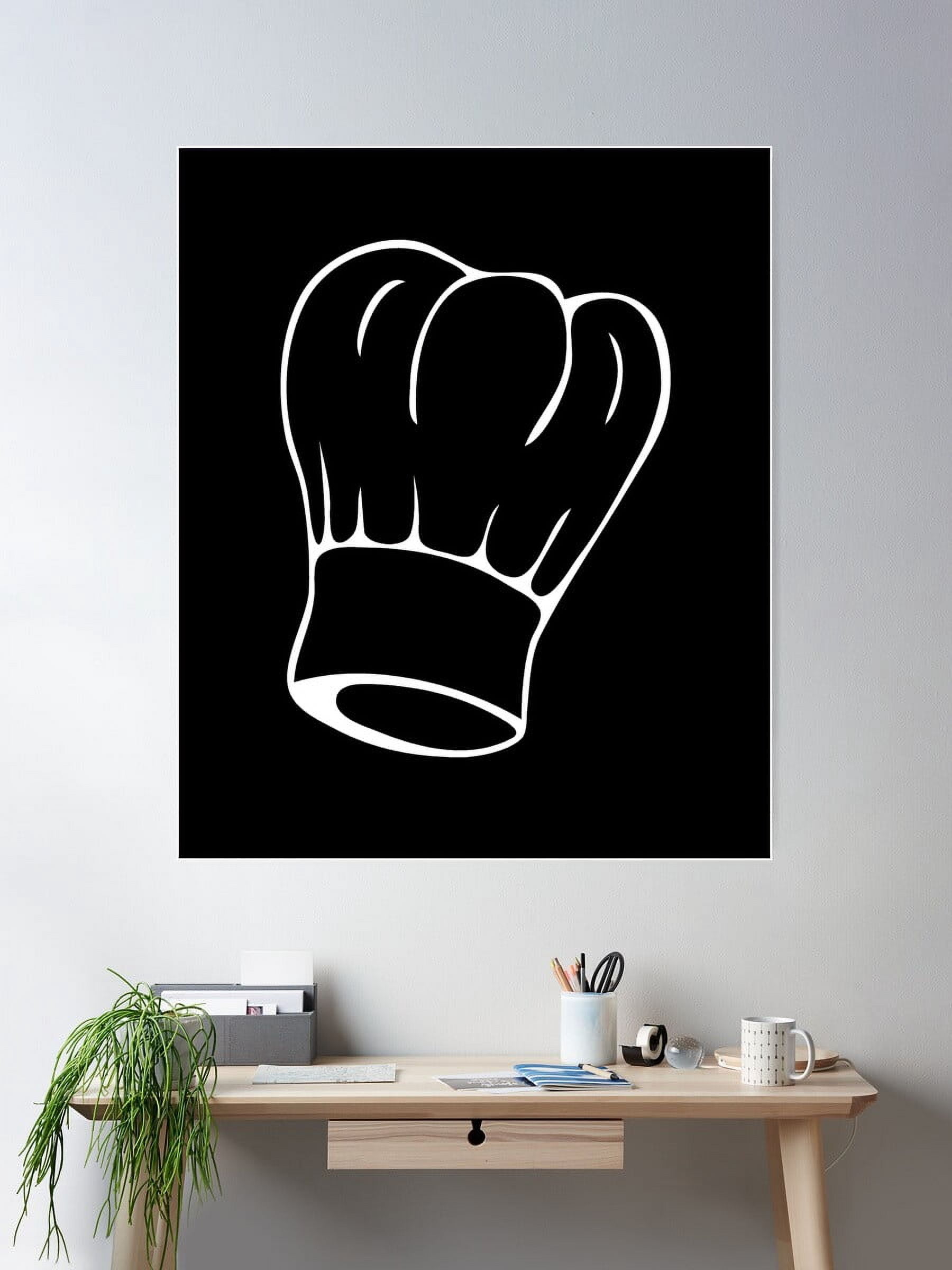 Chef Restaurant Poster Wall Art Modern Wall Decor For Living Room ...