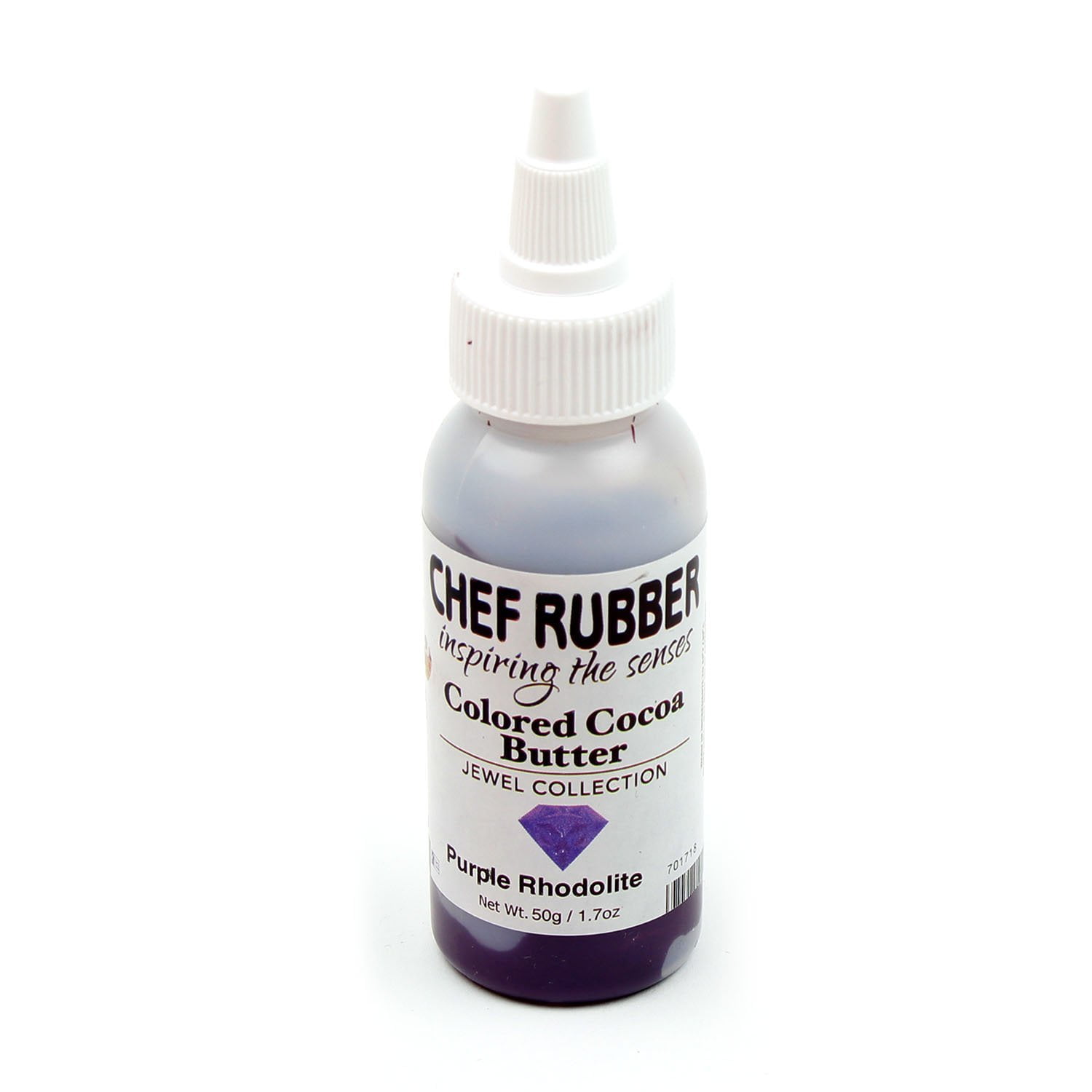 Chef Rubber Cocoa Butter, Jewel Collection - Purple Rhodolite, 1.7 ...