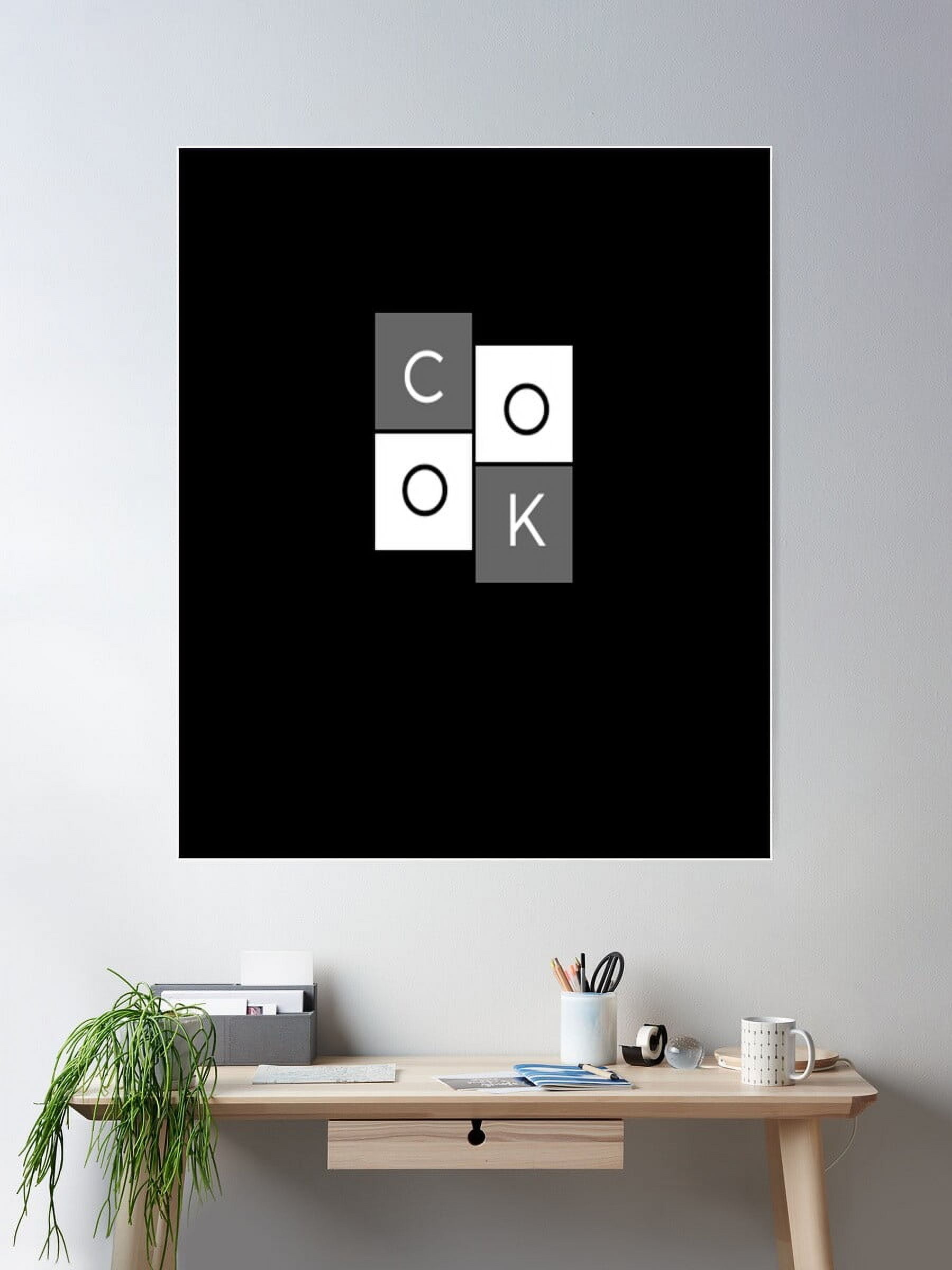 Chef'S Humor - Cook Poster Wall Art, Modern Wall Decor For Living Room ...