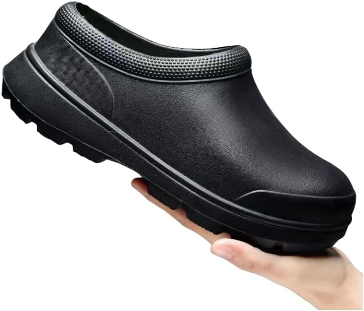 Chef Shoes for Men - Non Slip Oil Resistant Waterproof Safety Work ...