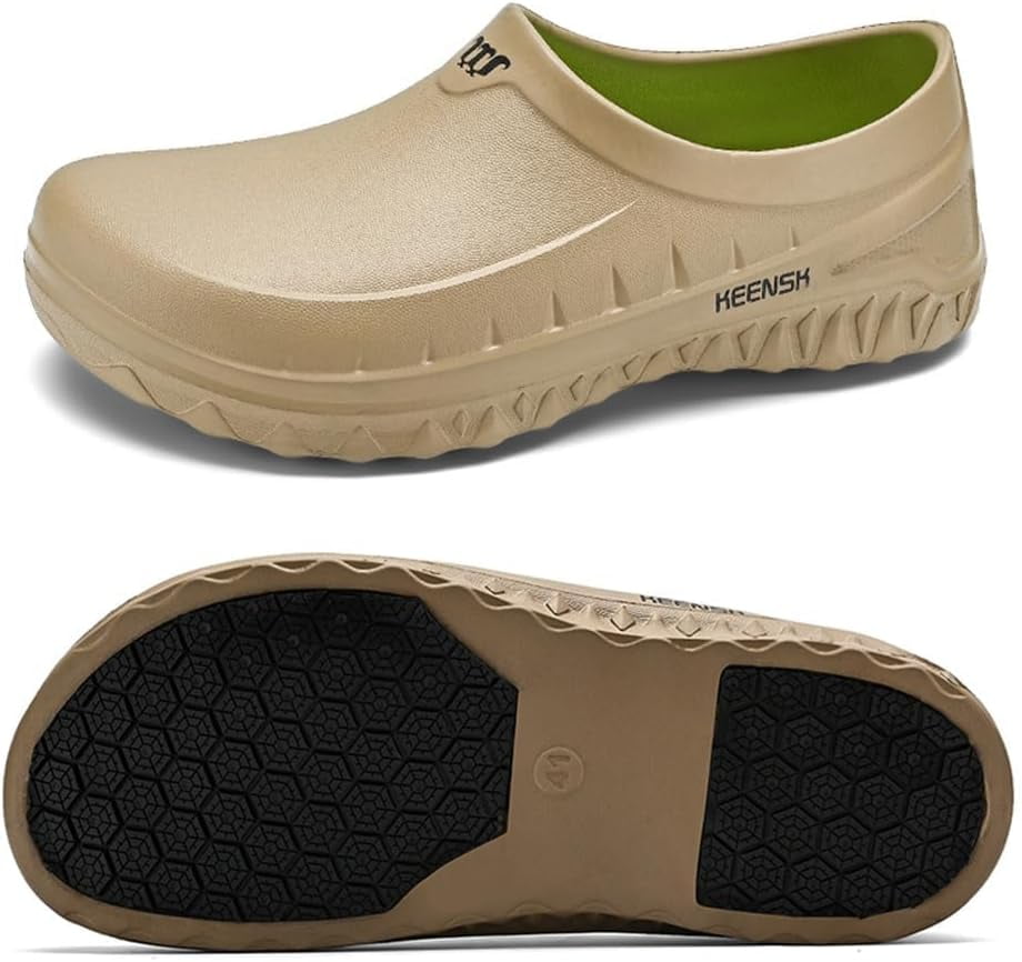 Chef Shoes for Men 2025 Newly Slip Resistant Lightweight Waterproof ...