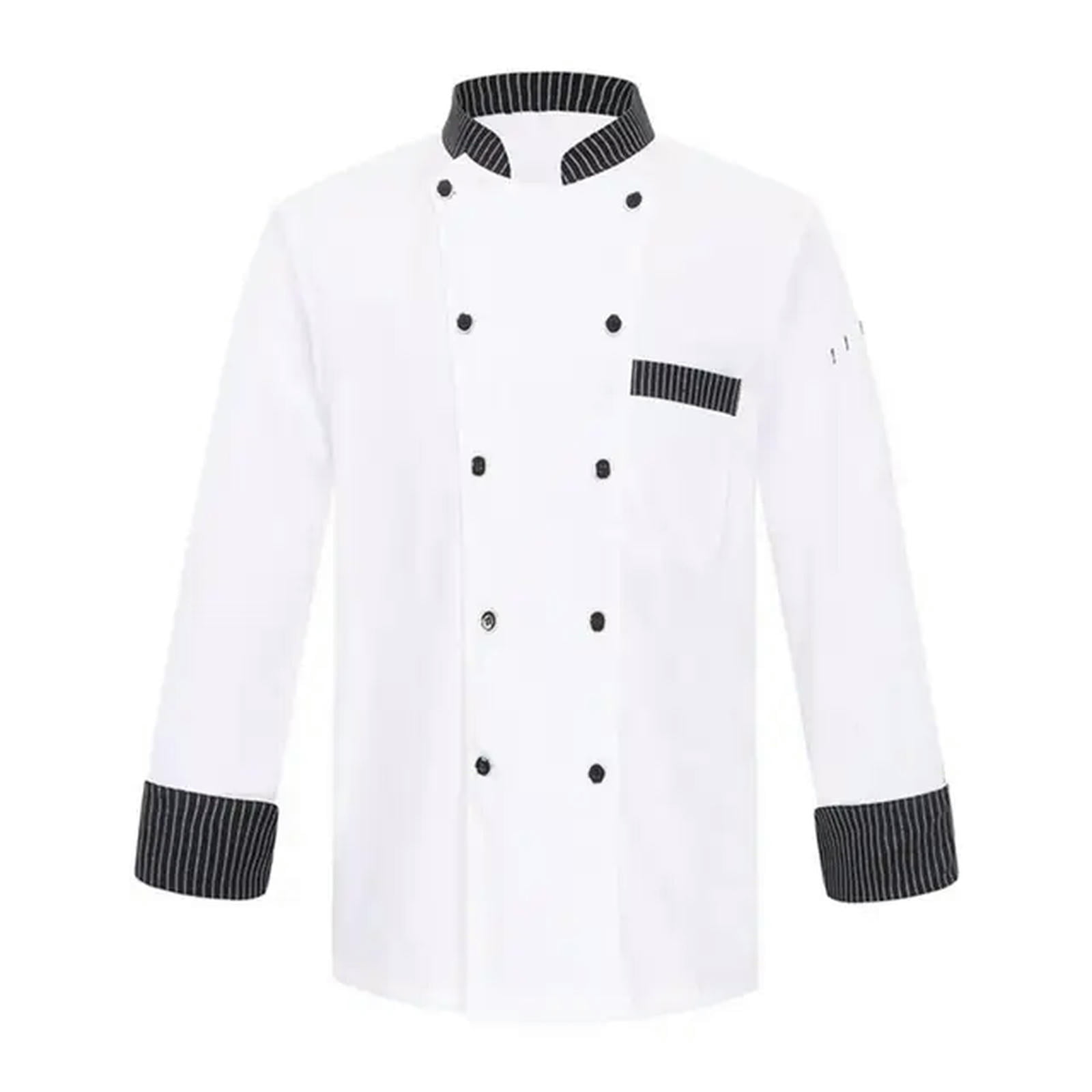 Chef Short Sleeve Summer Suit Men's Uniform Women's Kitchen Plus Size ...