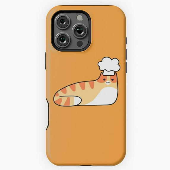 Chef Tabby Cat Funny Kitchen Cooking Art Phone Case Compatible iPhone ...