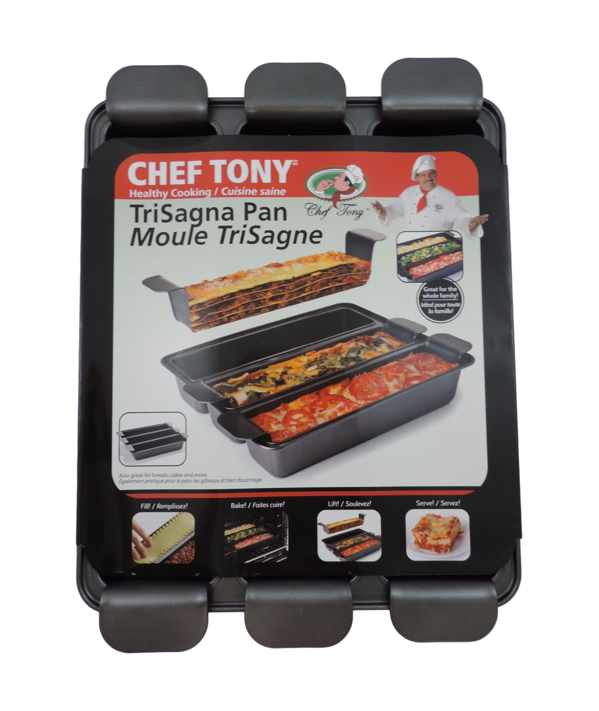 Chef Tony Trisagna Pan 3 Trays - Walmart.com