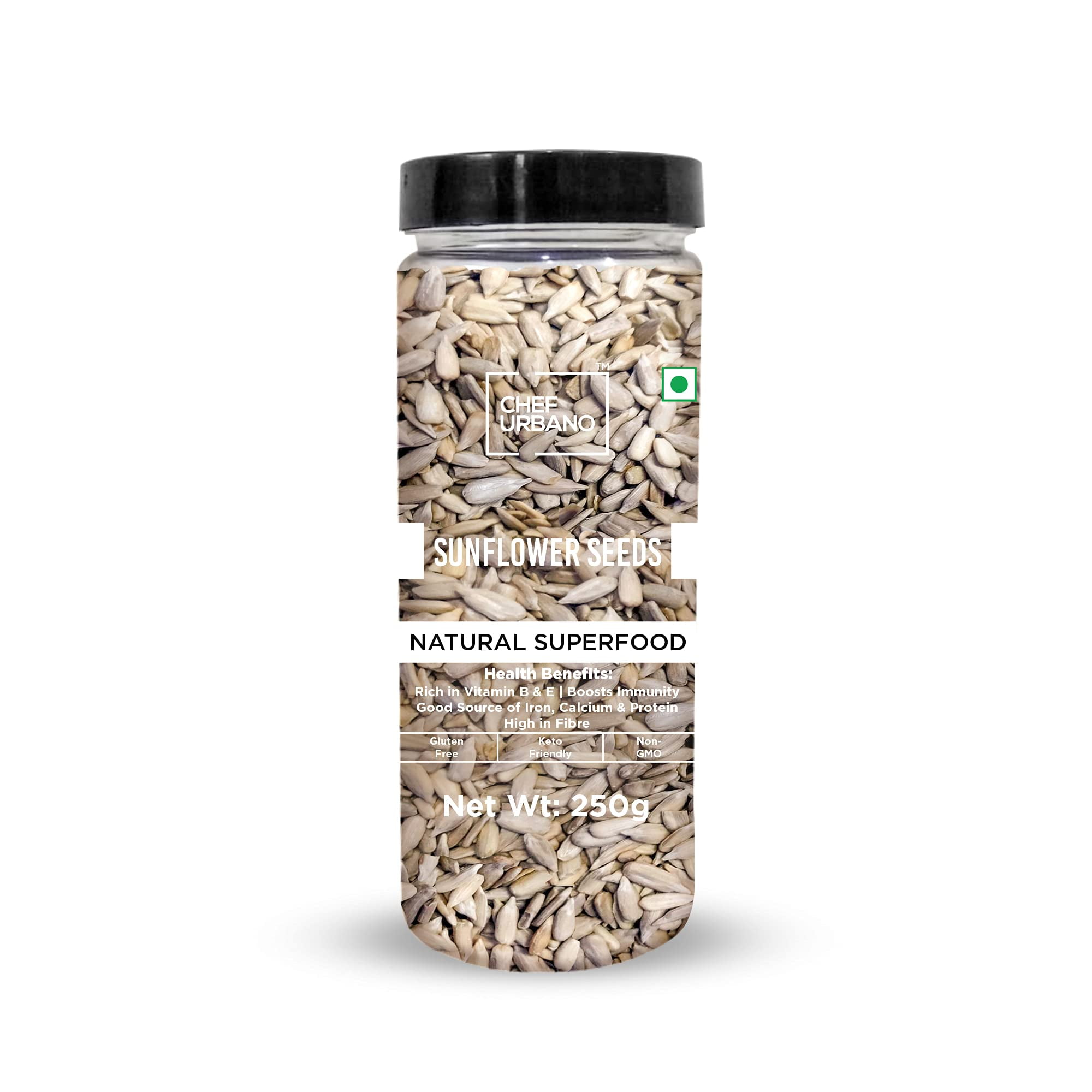 Chef Urbano Sunflower Seeds 250g | Raw and Natural | Immunity Booster ...