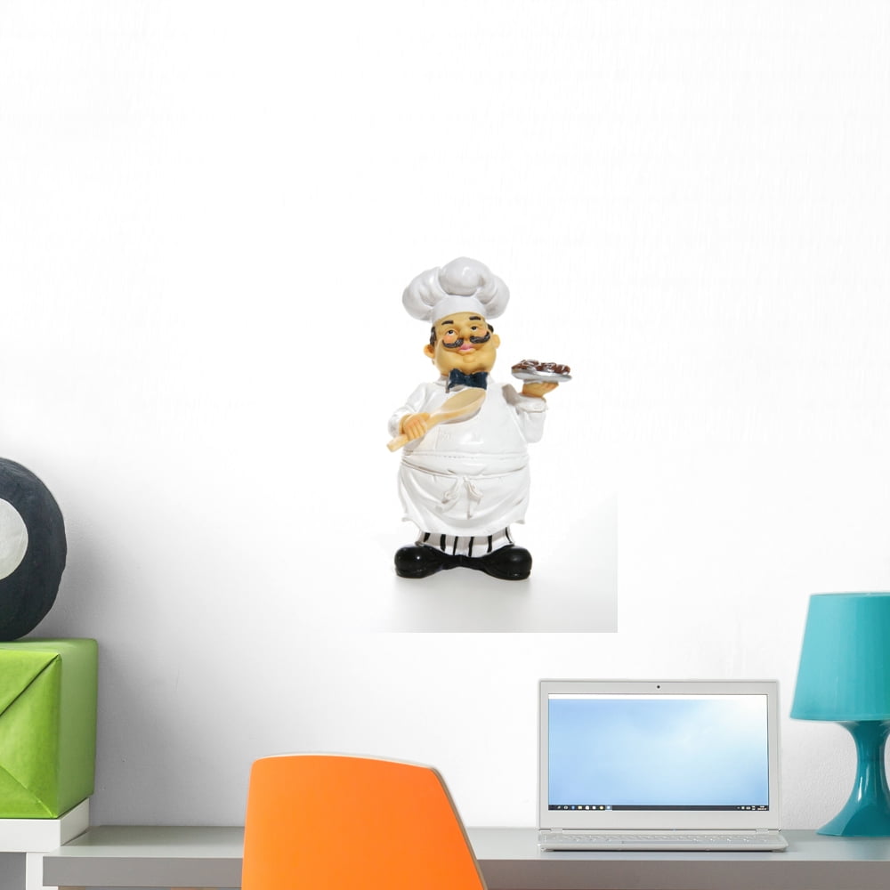 Chef Wall Mural Decal Sticker, Wallmonkeys Peel & Stick Vinyl Graphic ...