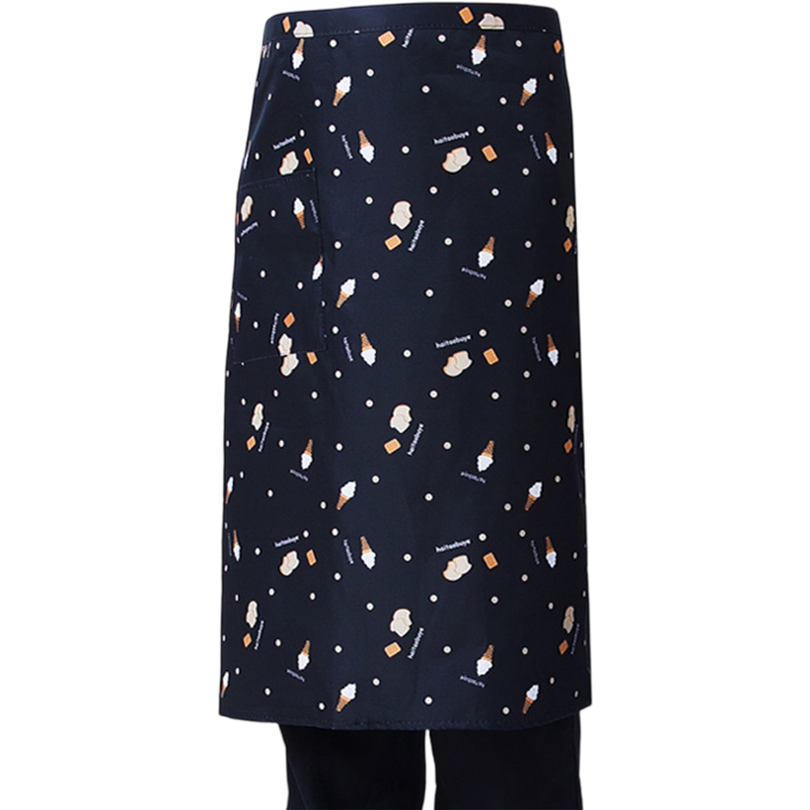Chef Work Apron, Half Cut Work Apron, Restaurant Coffee Shop Waiter ...