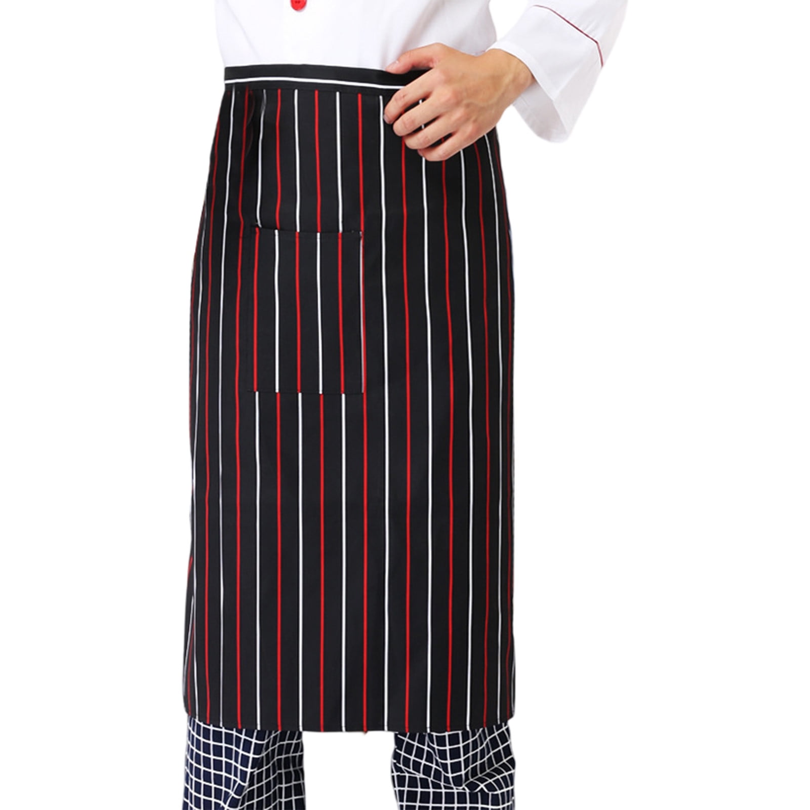 Chef Work Apron, Half Cut Work Apron, Restaurant Coffee Shop Waiter ...