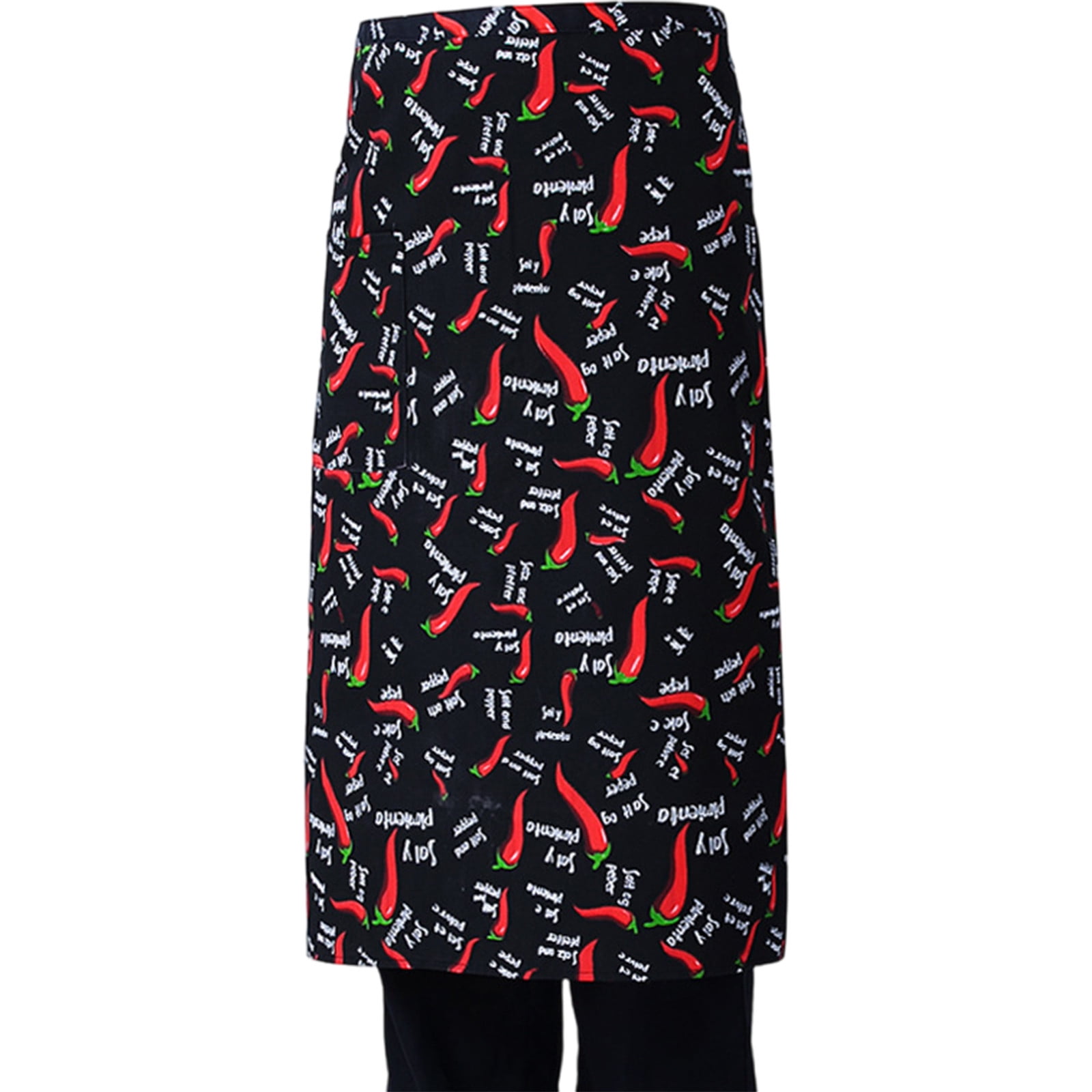 Chef Work Apron, Half Cut Work Apron, Restaurant Coffee Shop Waiter ...