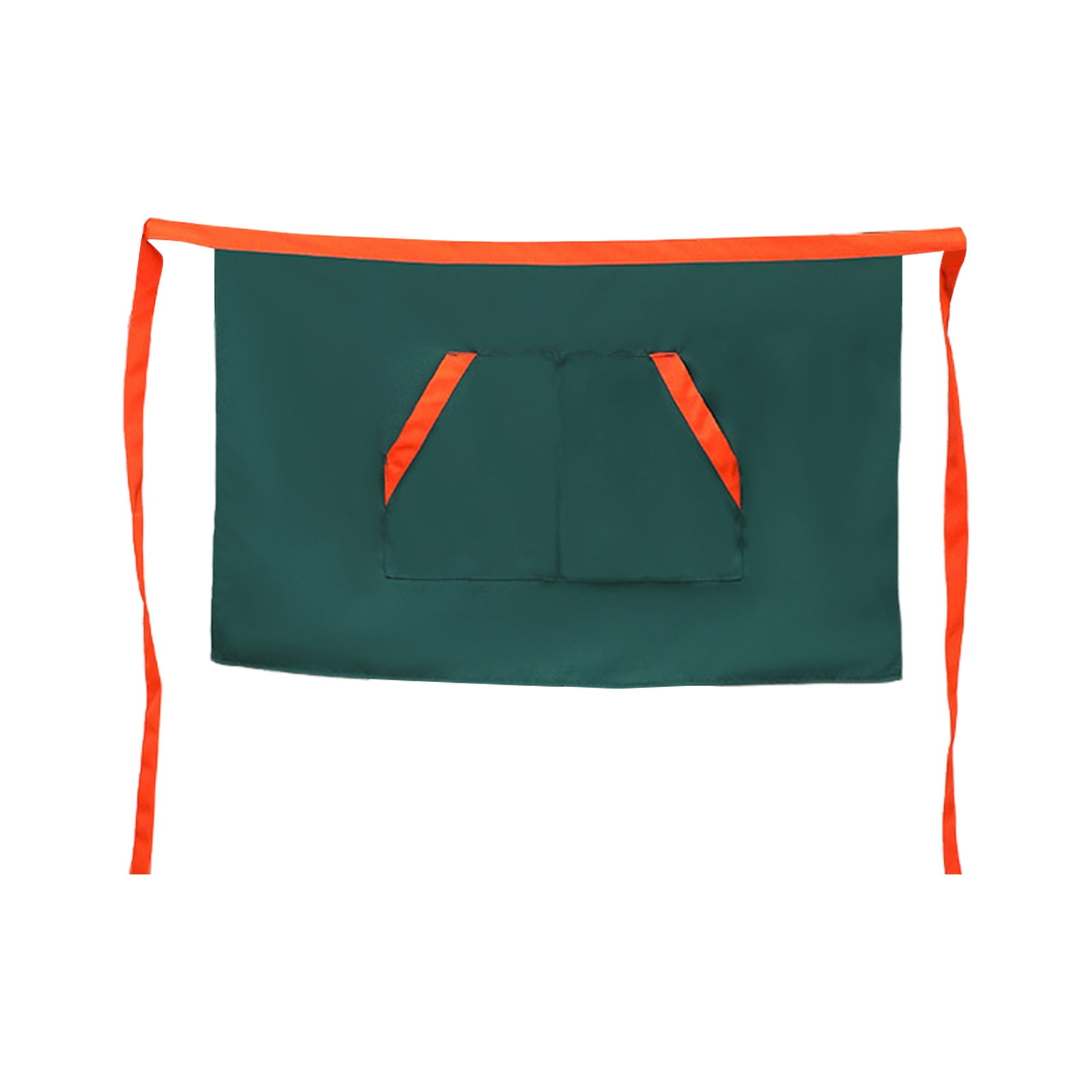 Chef Work Bib Apron with Pockets Oil Stain Resistant Waterproof Half ...