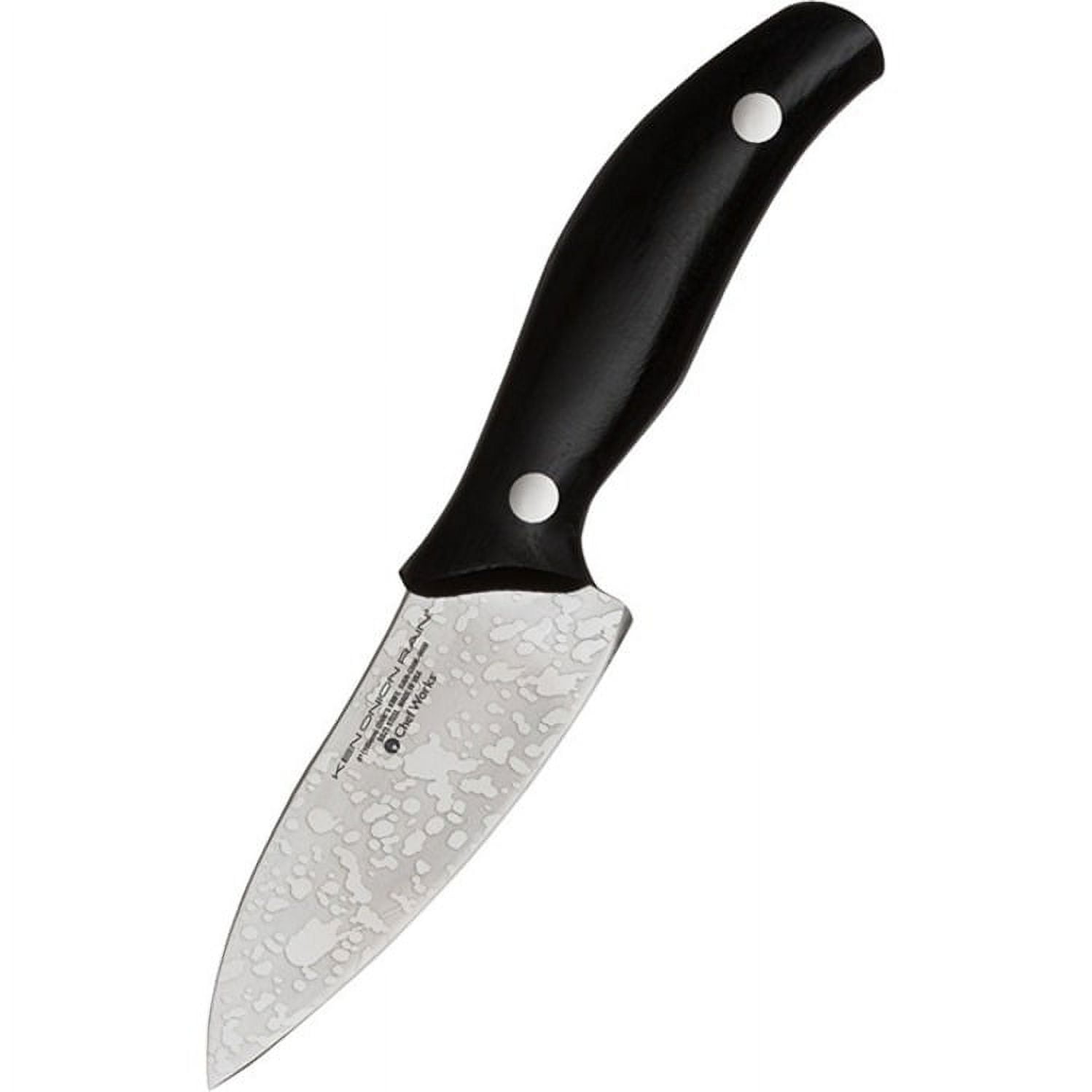 Stratus Culinary Chef Works Rain 4" Cook's / Chef's Knife by Ken Onion ...