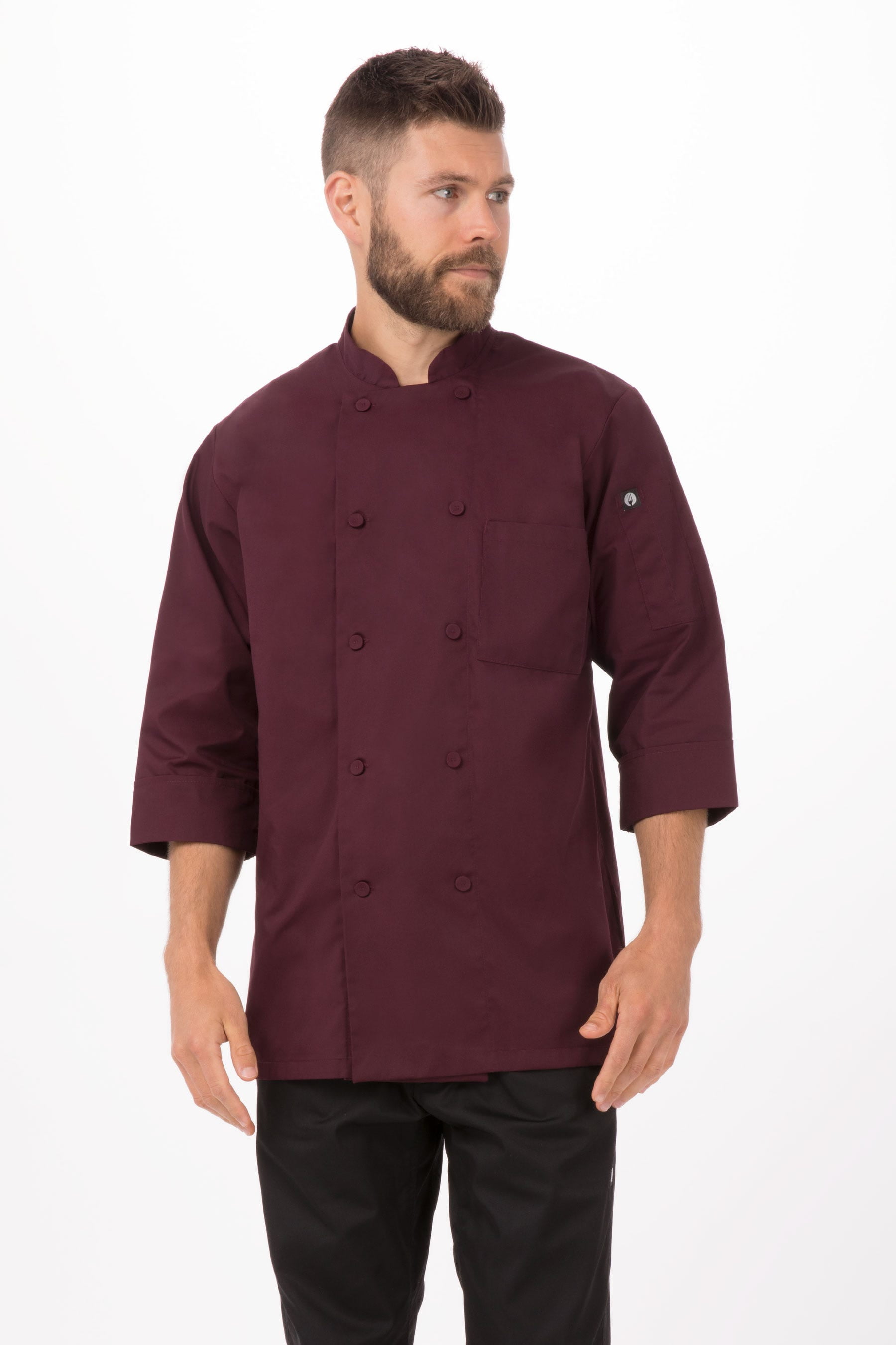 Chef Works Mens Morocco Chef Coat (JLCLMER2XL) - Walmart.com