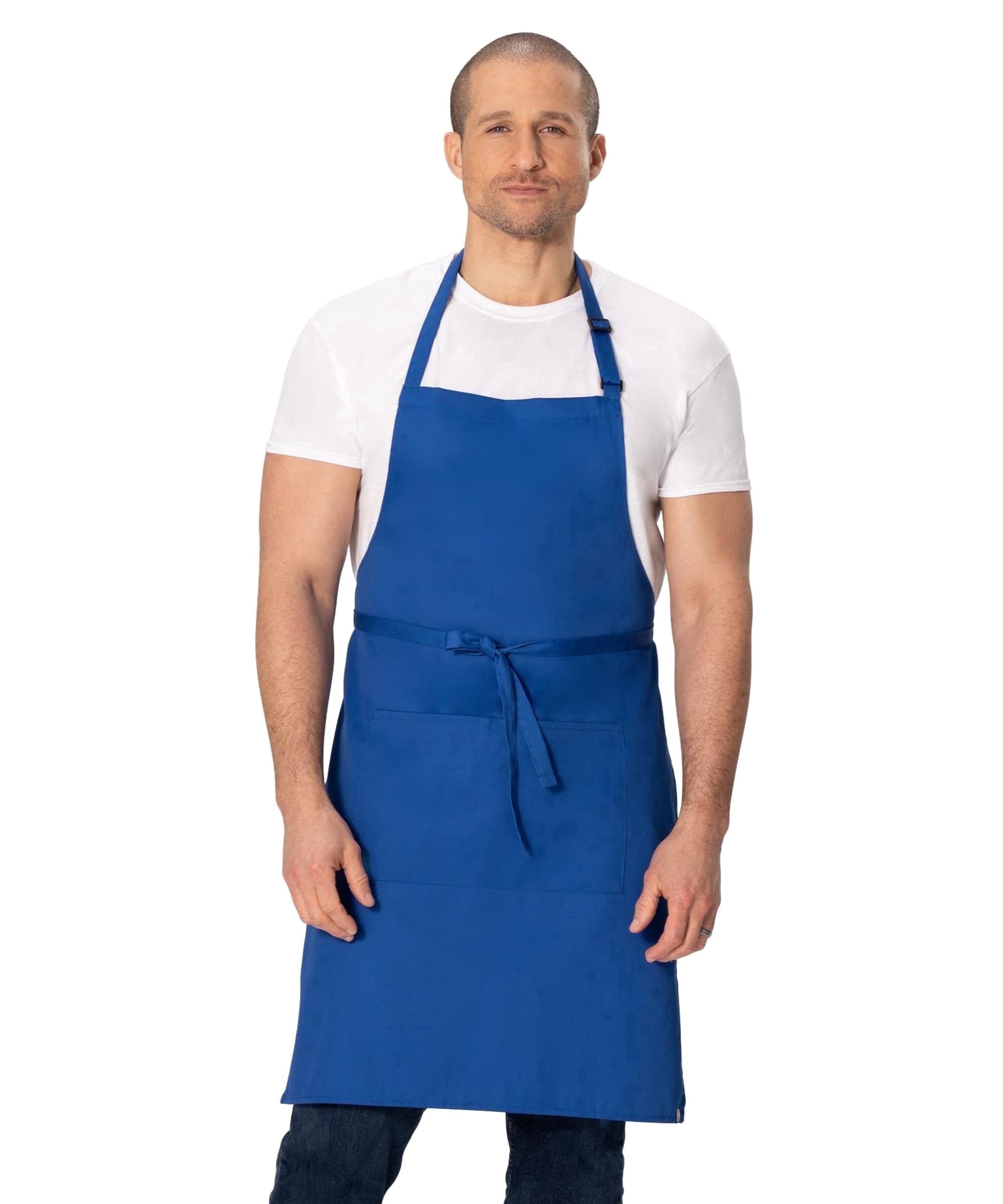 Chef Works Unisex Butcher Apron, Adjustable Bib Cooking Apron with ...