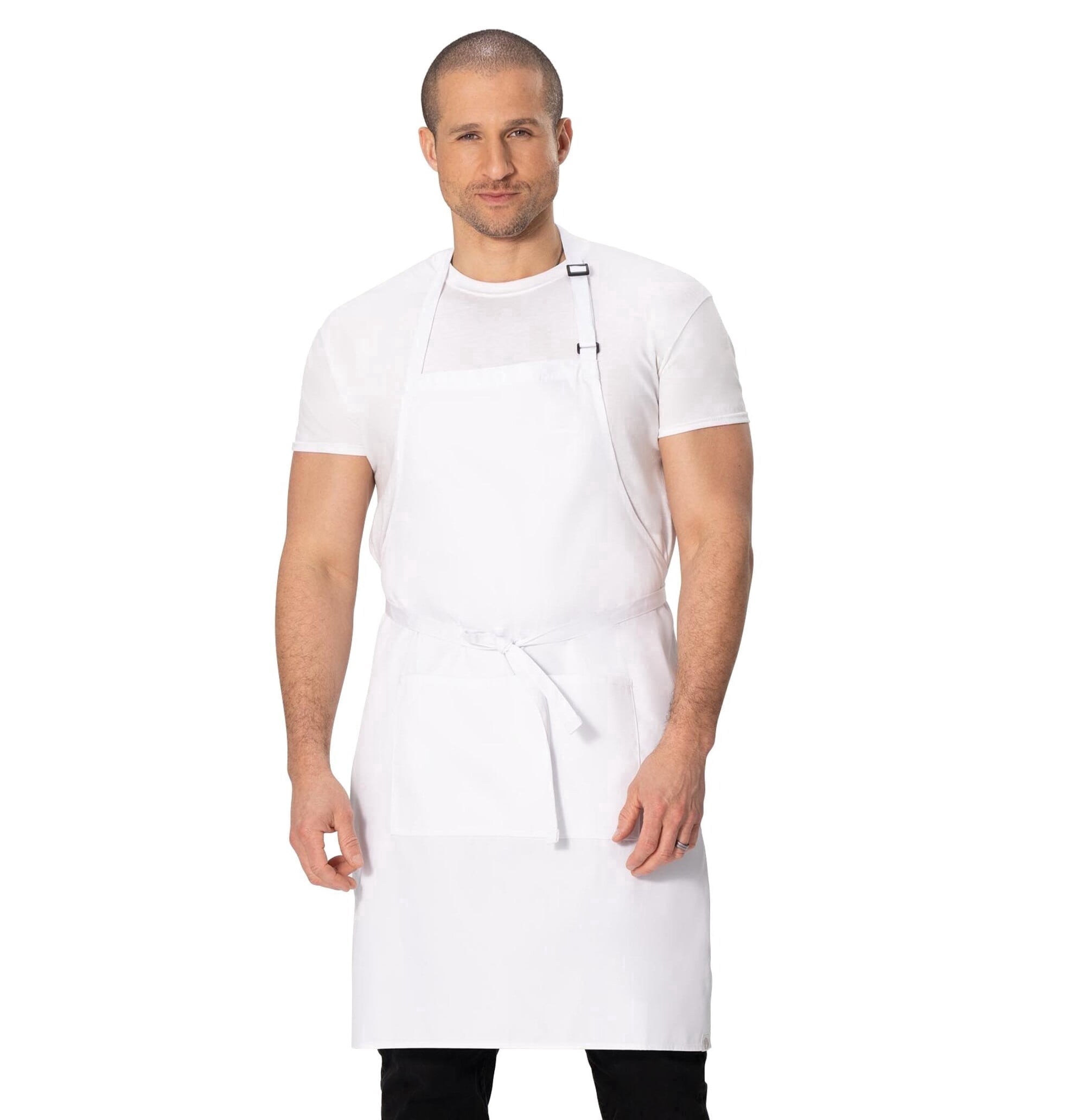 Chef Works Unisex Butcher Apron, Adjustable Bib Cooking Apron with ...