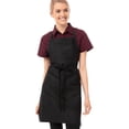 Chef Works Unisex Two Patch Pocket Bib Apron - Walmart.com