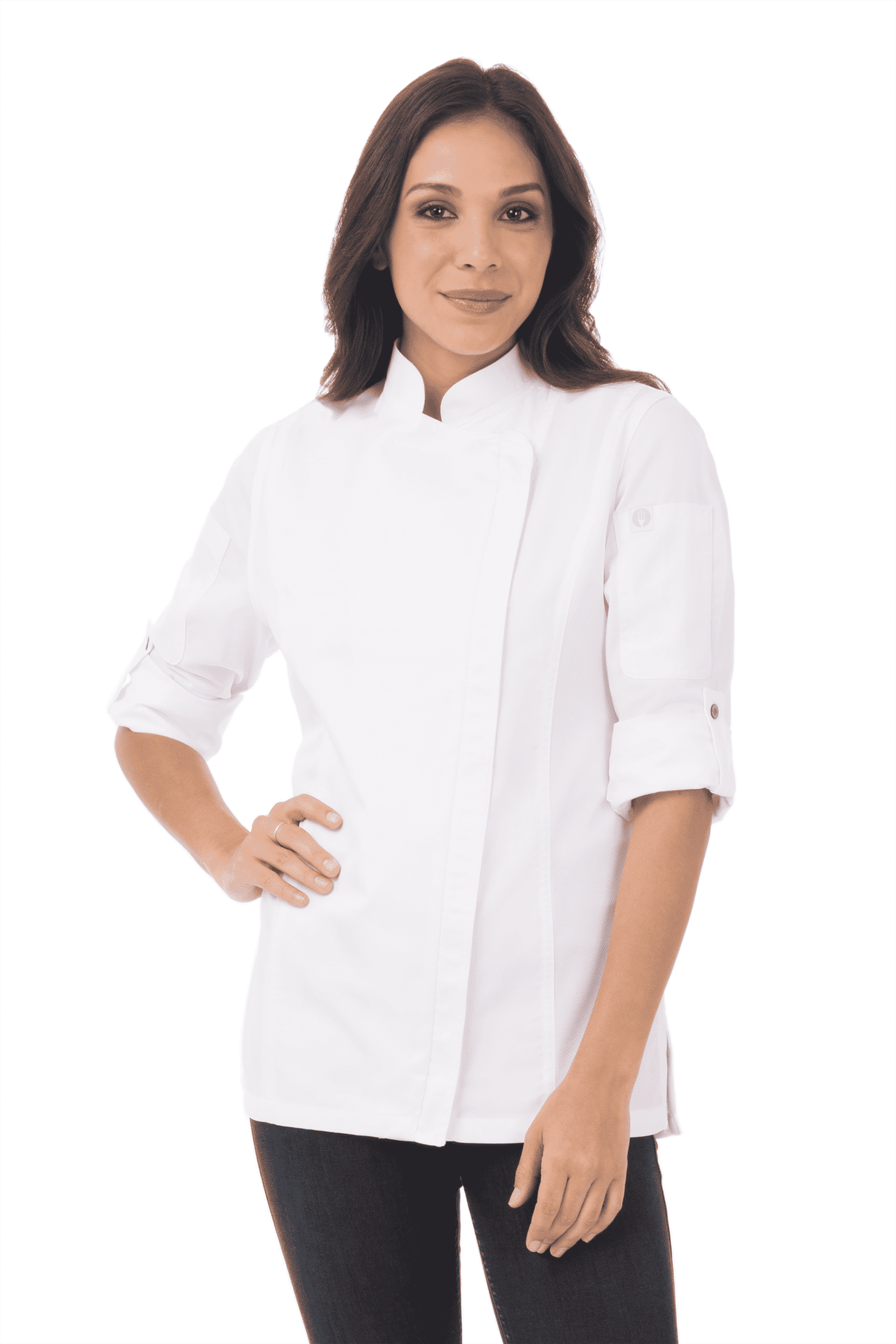 Chef Works Hartford Women’s Chef Coat with Cool Vent Side Panels ...