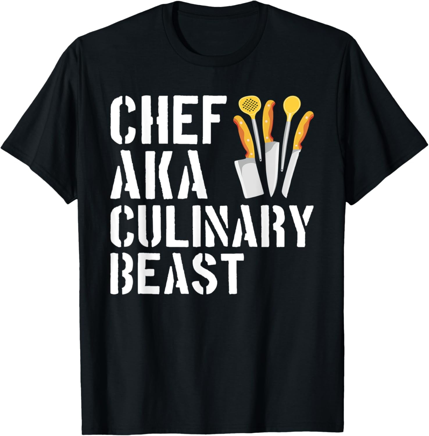 Chef aka Culinary Beast Kitchen Culinary Cook T-Shirt-XL - Walmart.com