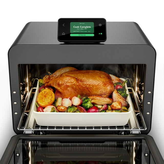 CHEF iQ MiniOven 25-Quart Smart Toaster Oven Air Fryer with Touchscreen ...