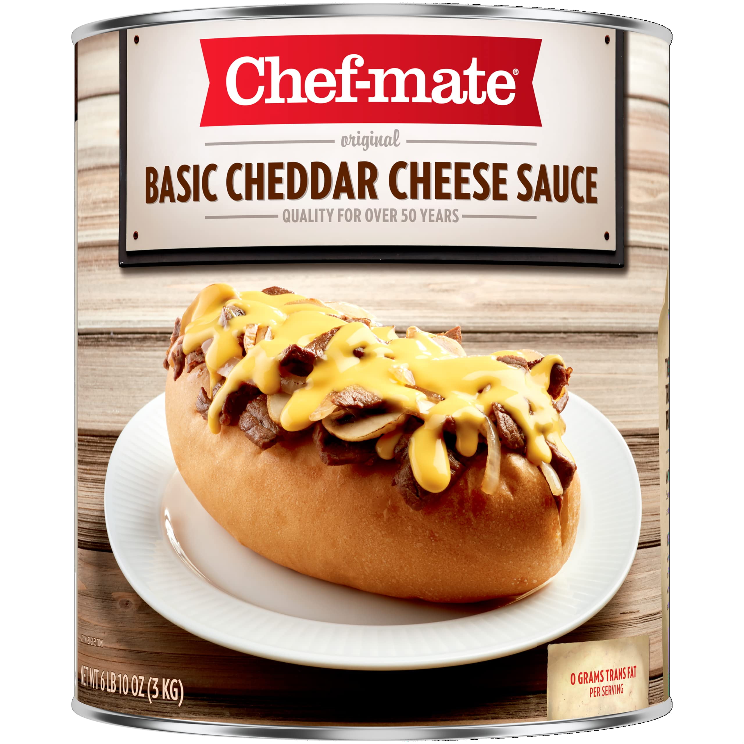 Chef-mate Basic Cheddar Cheese ZS23 Sauce, Canned Food for Mac and ...