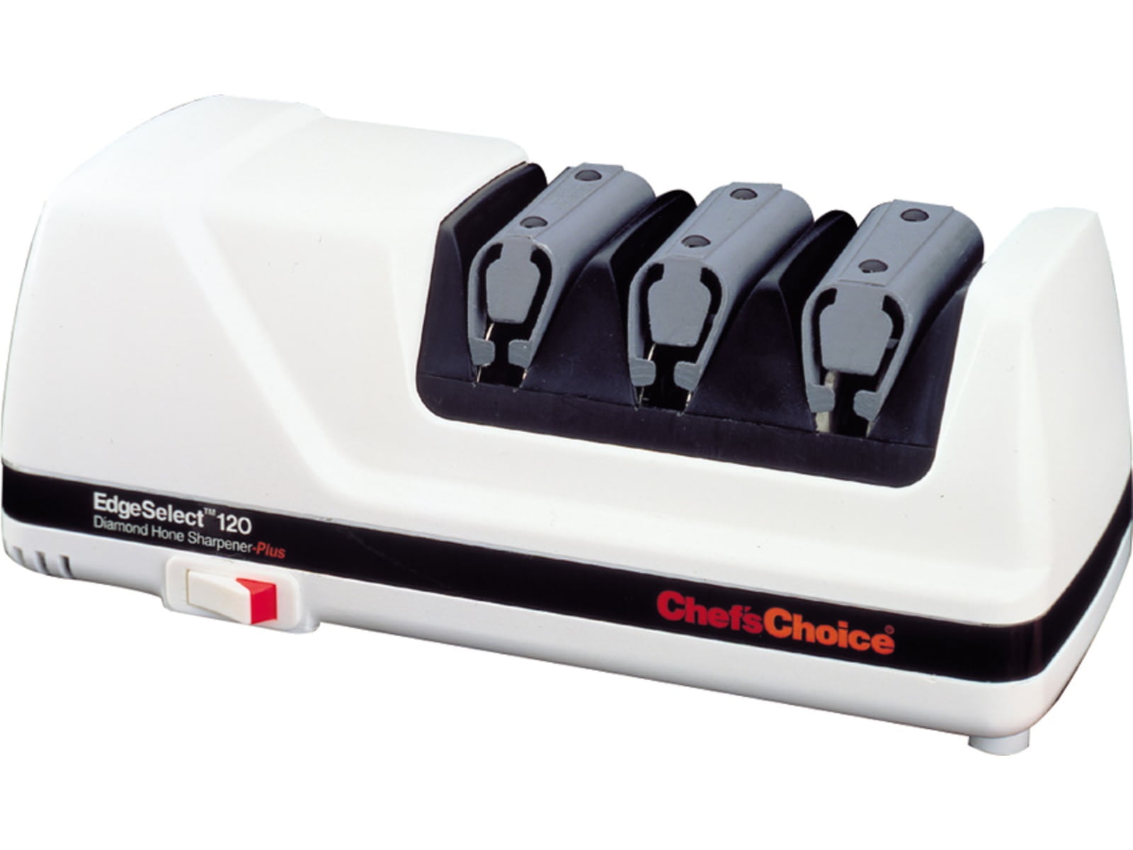 Chef'sChoice Electric Knife Sharpener, 3-Stage, 20 Degree, Model 120 ...