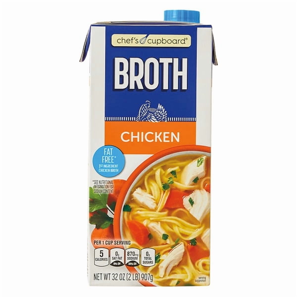 Chef's Cupboard Chicken Broth 32 oz - Walmart.com