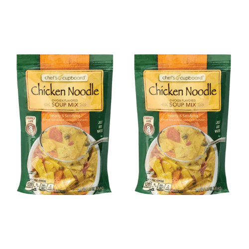 Chef's Cupboard Chicken Noodle Soup Mix, 8.4 oz,2 Pack - Walmart.com