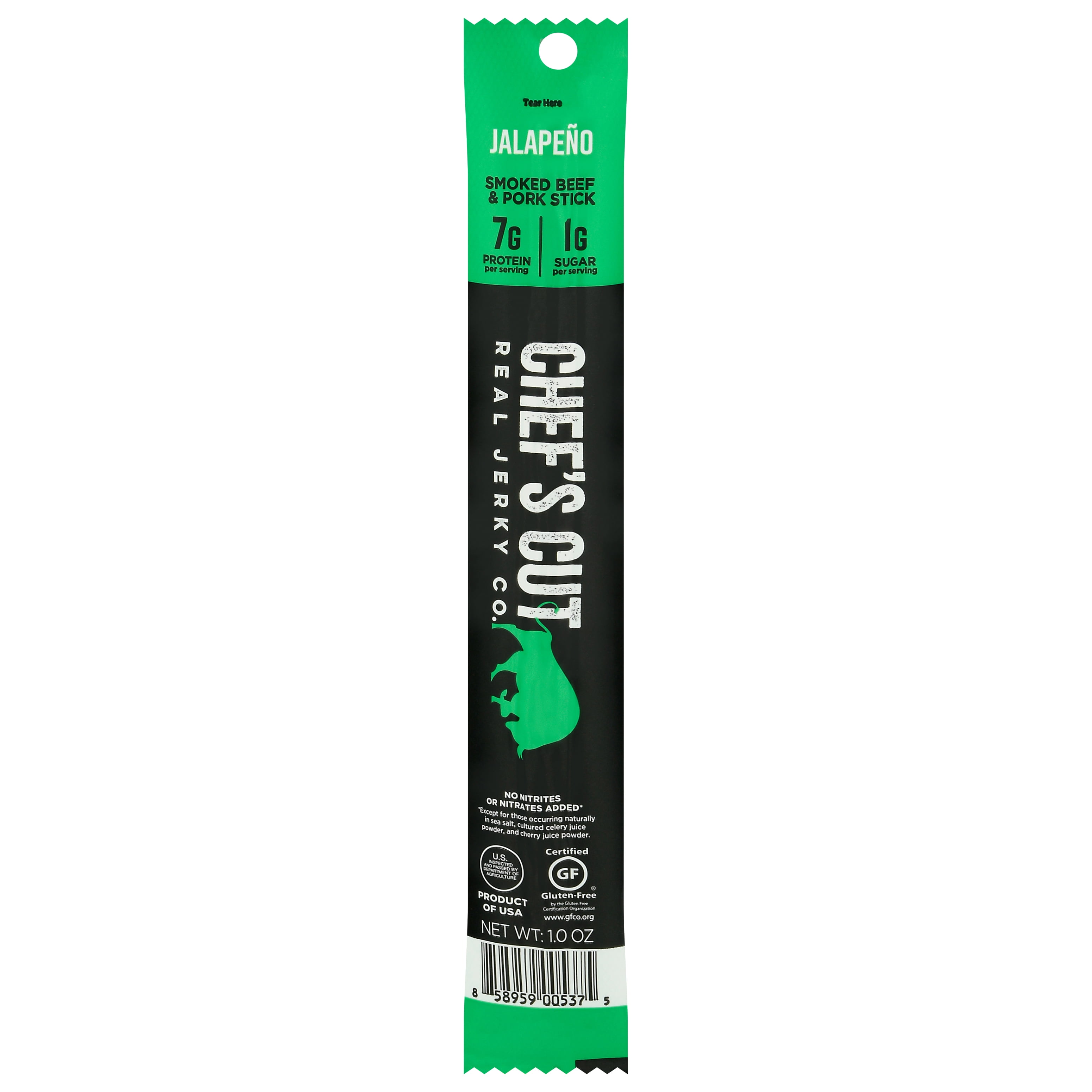 Chef's Cut Jerky Snack Stick Jalapeno Cheddar (24 Pack) 1 oz - Walmart.com