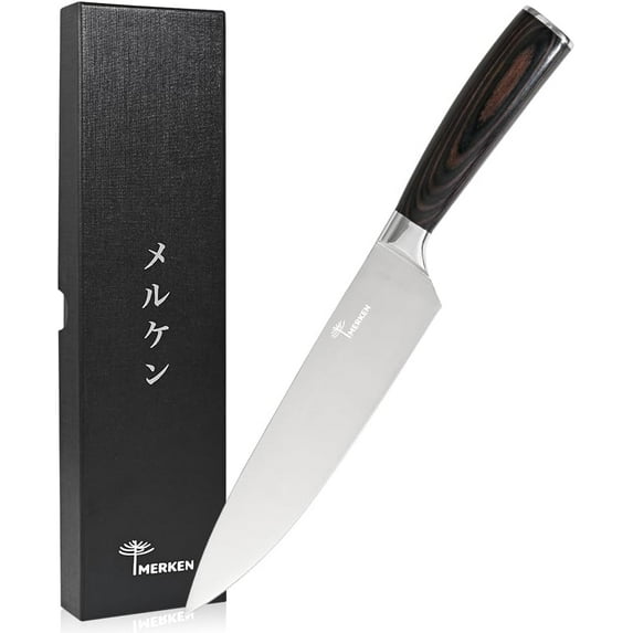 Chef's Knife 8" – Japanese Style Kitchen Knife | Ultra Sharp High ...