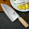 Chef's Meat Cutting Knife Kitchen Knife Steel Peeling Raw Fish Knife ...
