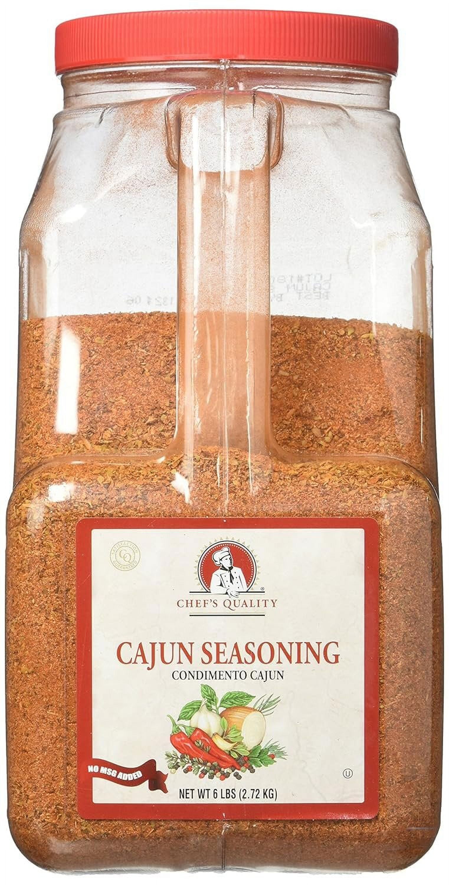 Chef's Quality Cajun Seasoning 6 lbs Jug - Walmart.com