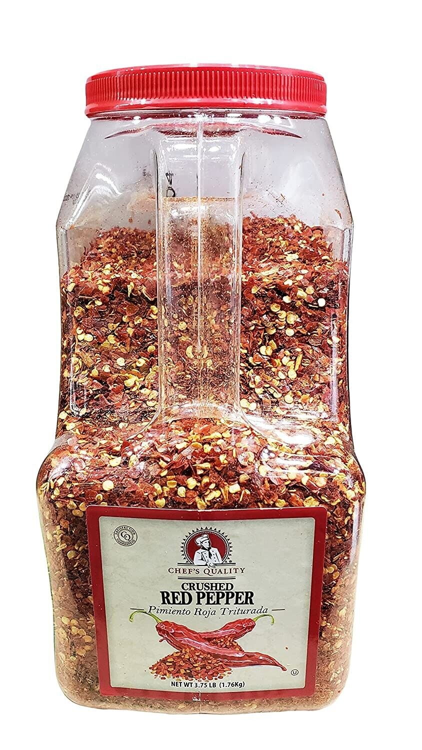 Chef's Quality Crushed Red Pepper 3.75lbs - Walmart.com