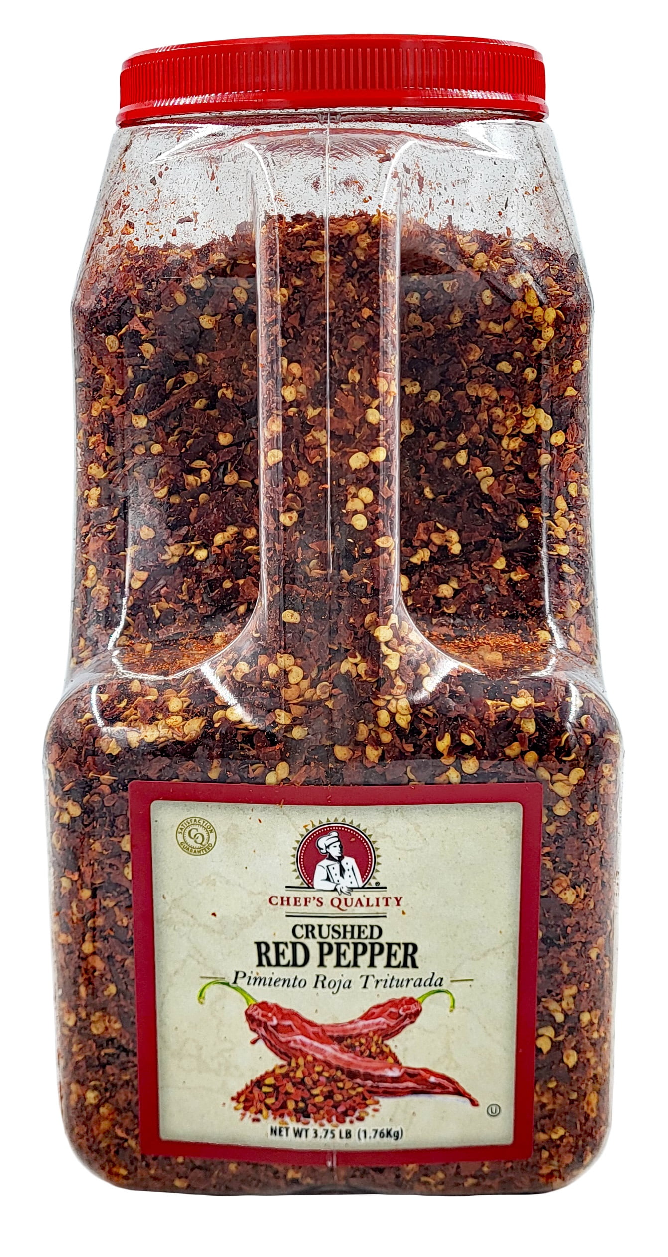 Chef's Quality Crushed Red Pepper | Kosher | 3.75 lb - Walmart.com
