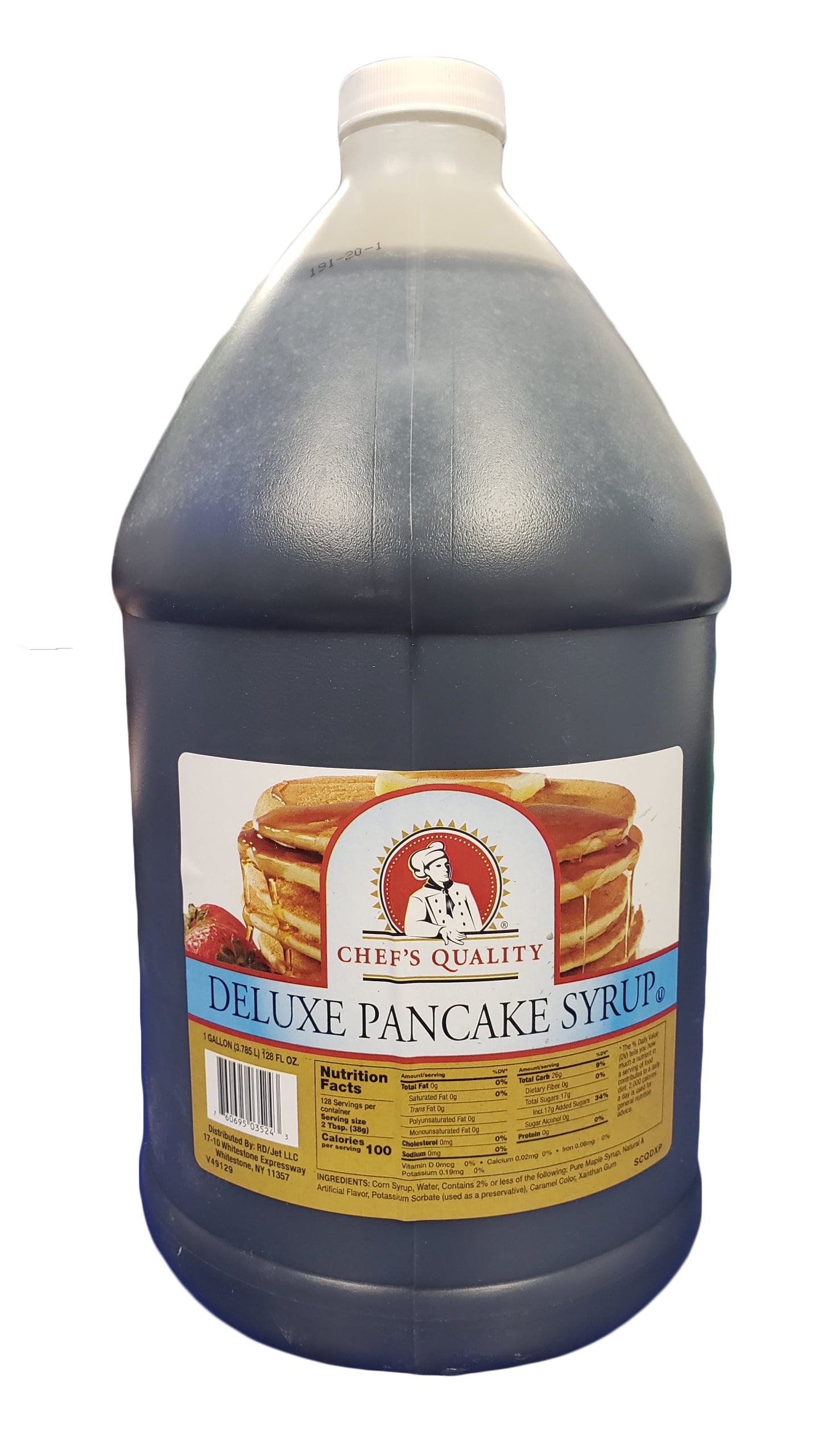 Chef's Quality Deluxe Pancake Syrup | Kosher | 1 Gallon - Walmart.com