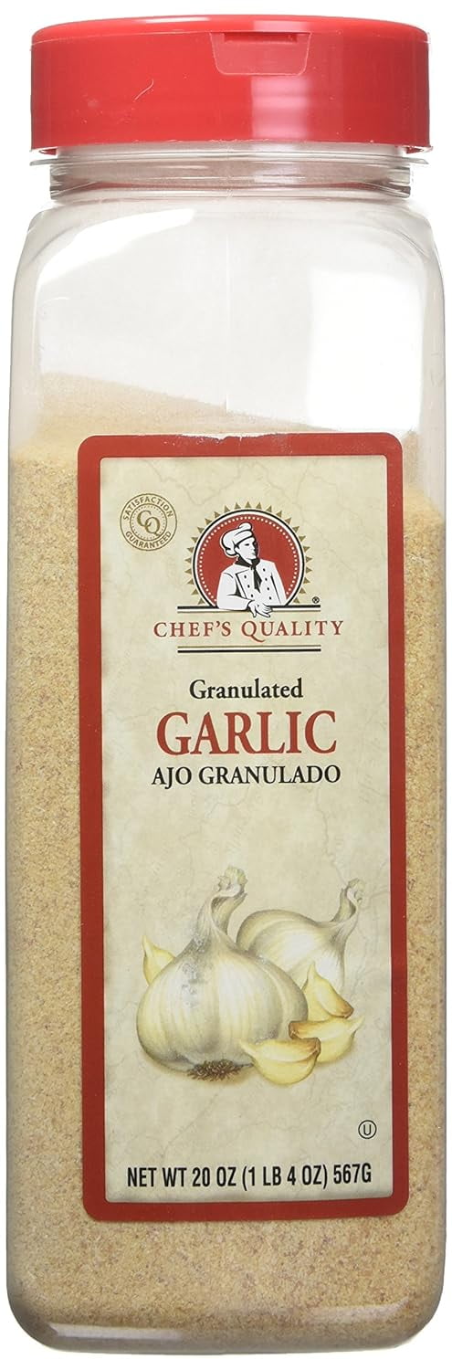 Chef's Quality Granulated Garlic, 20 Ounce - Walmart.com