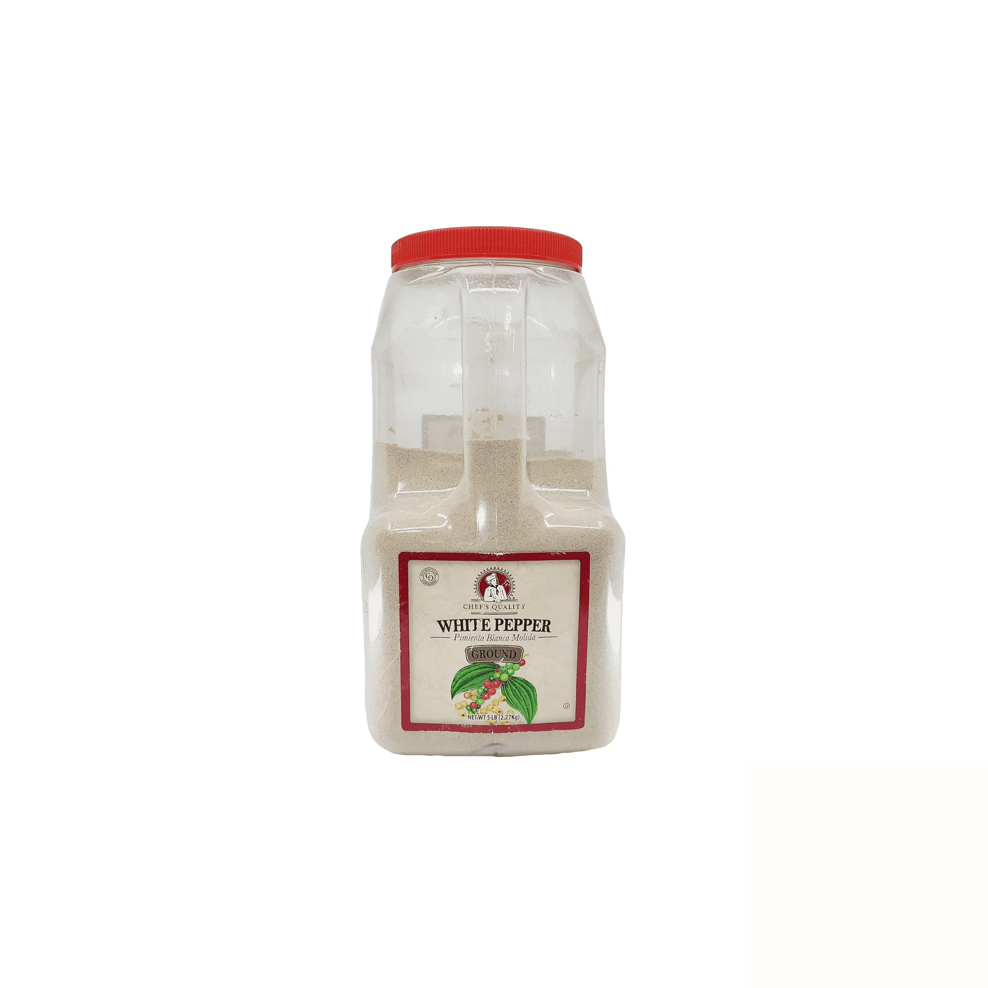 Chef’s Quality Ground White Pepper Bulk Spice, 5 lb Container - Walmart.com