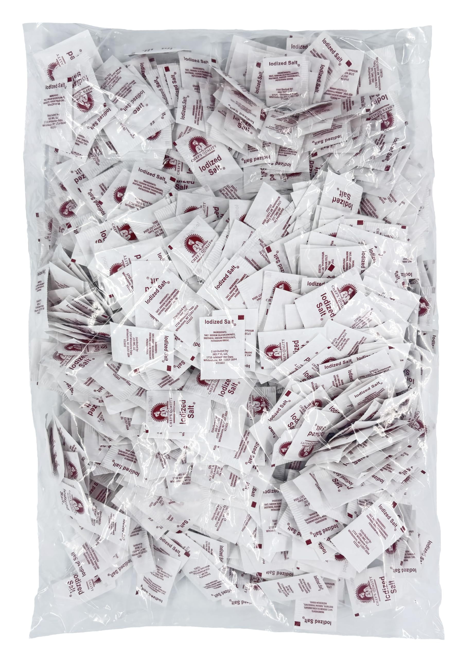 Chef's Quality Individual Salt Packets - Portable Salt Packets - OU ...