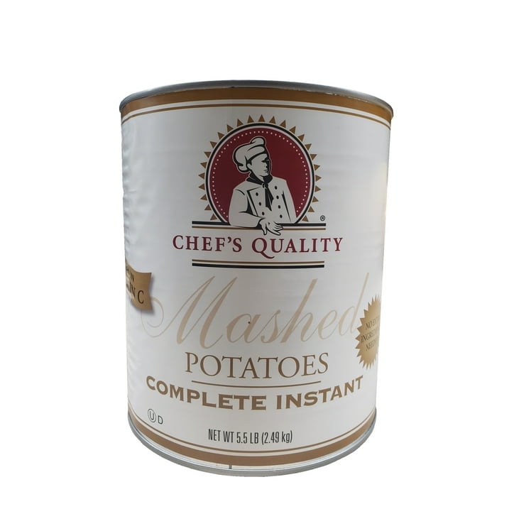 Chef's Quality Mashed Potatoes Complete Instant 5.43 Lb - Walmart.com