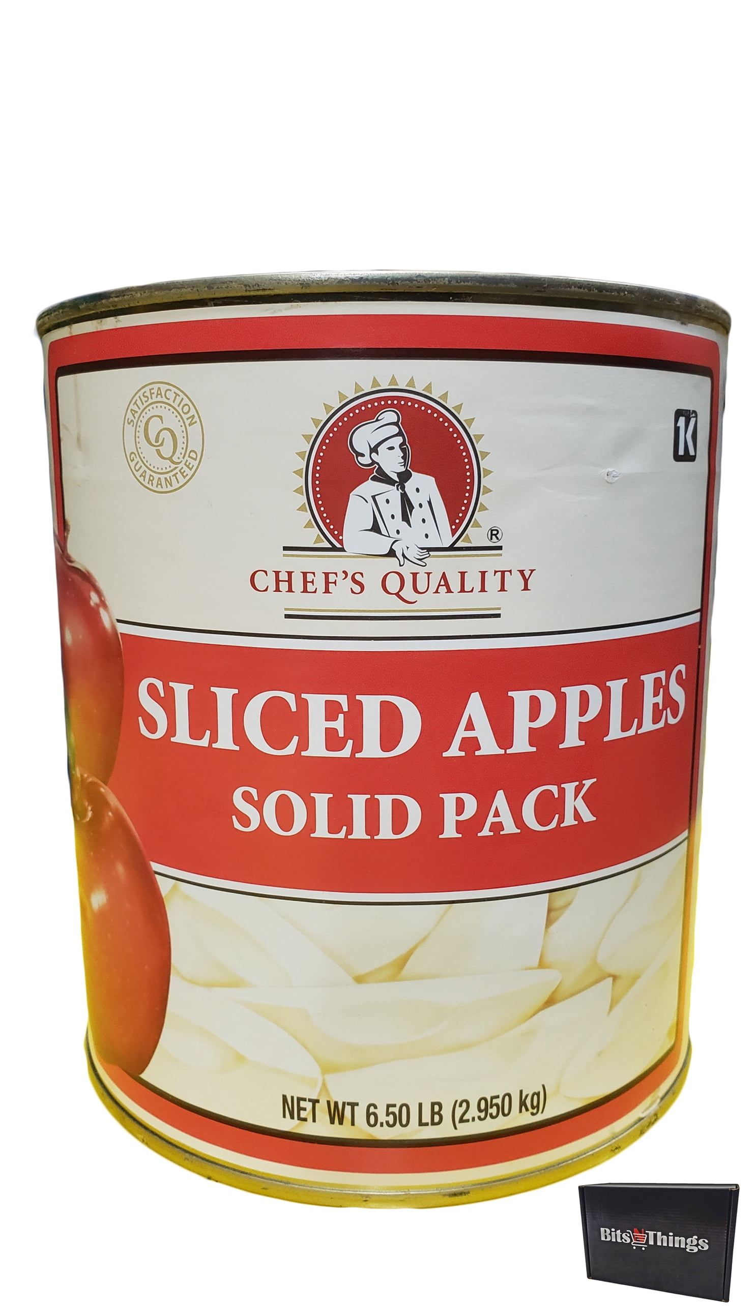 Chef's Quality Sliced Apples - 6 lb can - Walmart Business Supplies