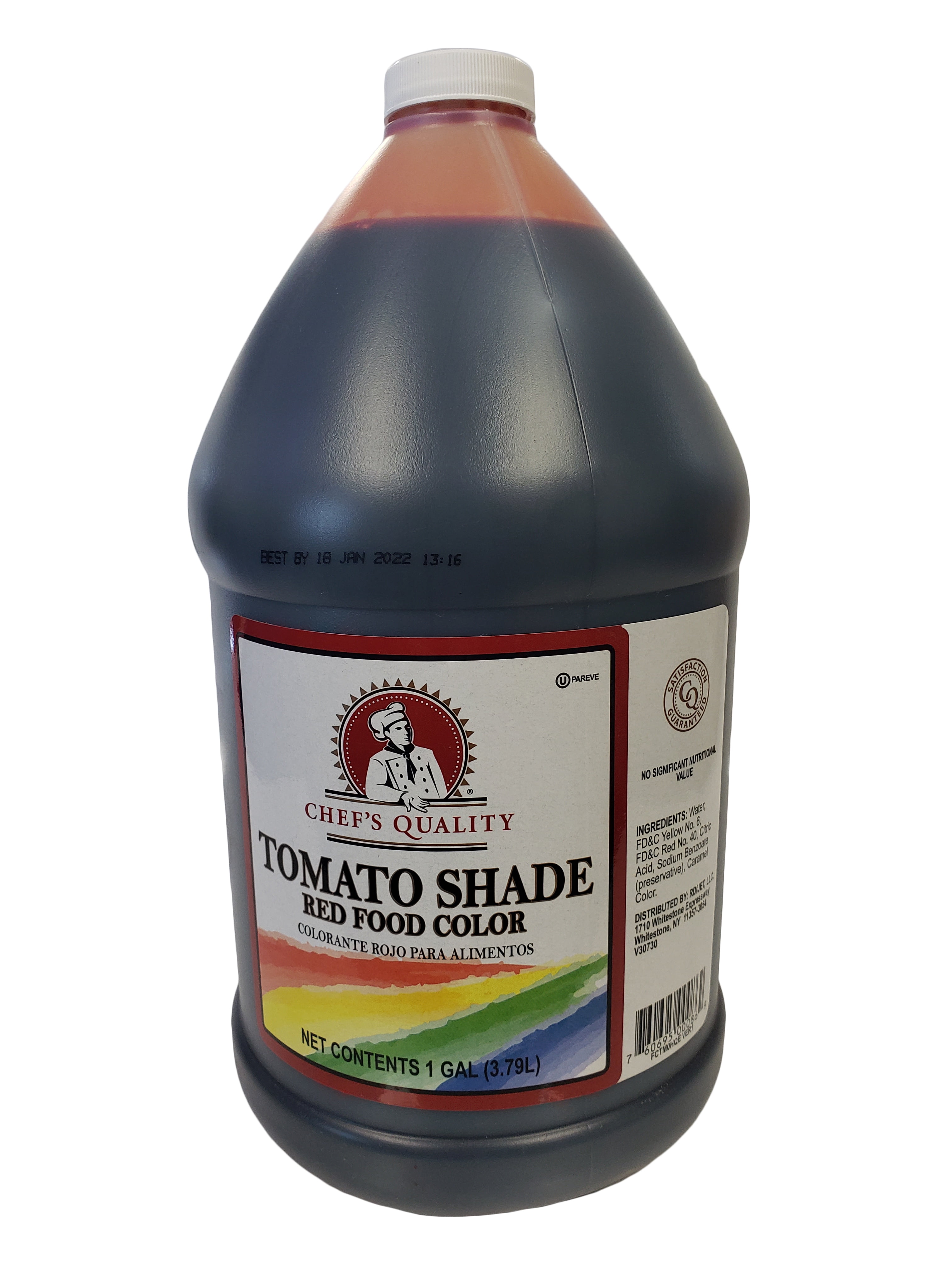 Chef's Quality Tomato Red Food Color - 1 Gallon - Walmart.com