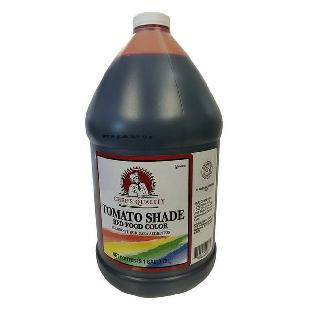 Chef's Quality Tomato Red Food Coloring - 1 Gallon - Walmart.com