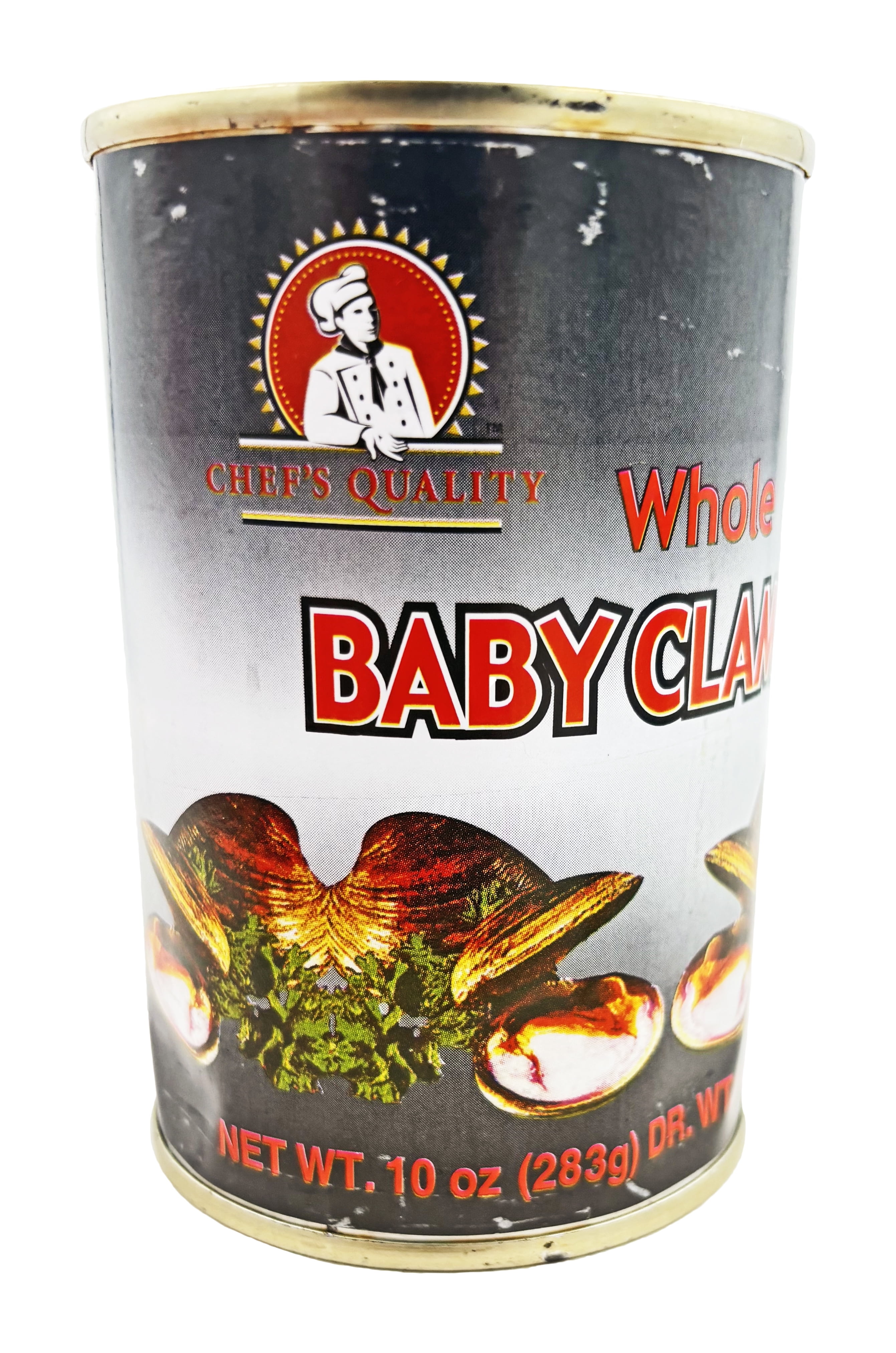 Chef's Quality Whole Baby Clams 10 oz. - Walmart.com
