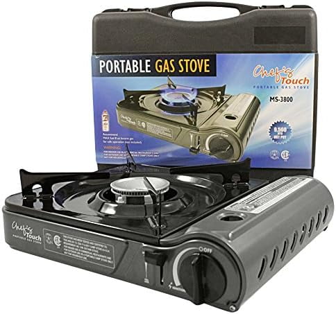 Chef's Touch Stainless Steel Portable Gas Stove - Walmart.com