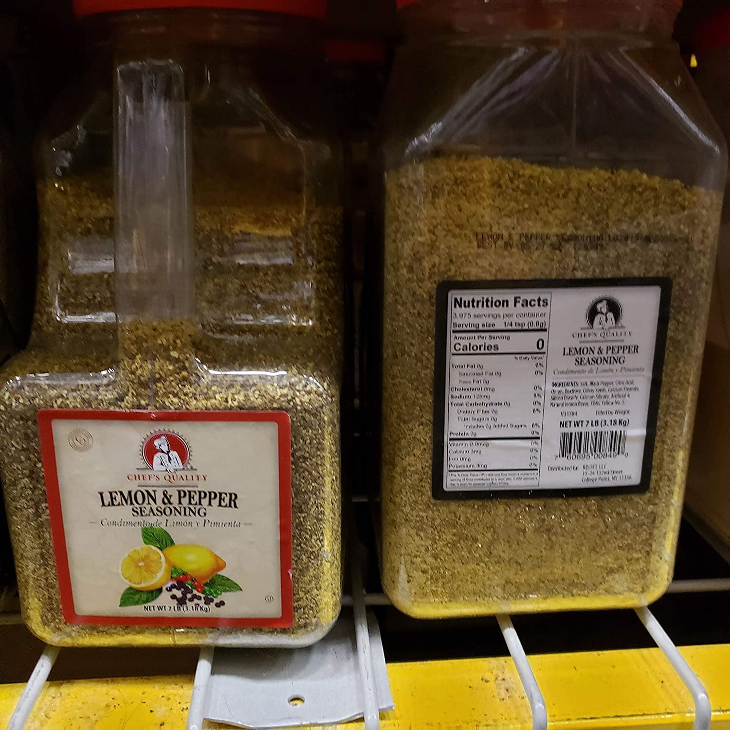 Chef's Quality Lemon & Pepper Seasoning Spice, 7 lbs - Walmart.com