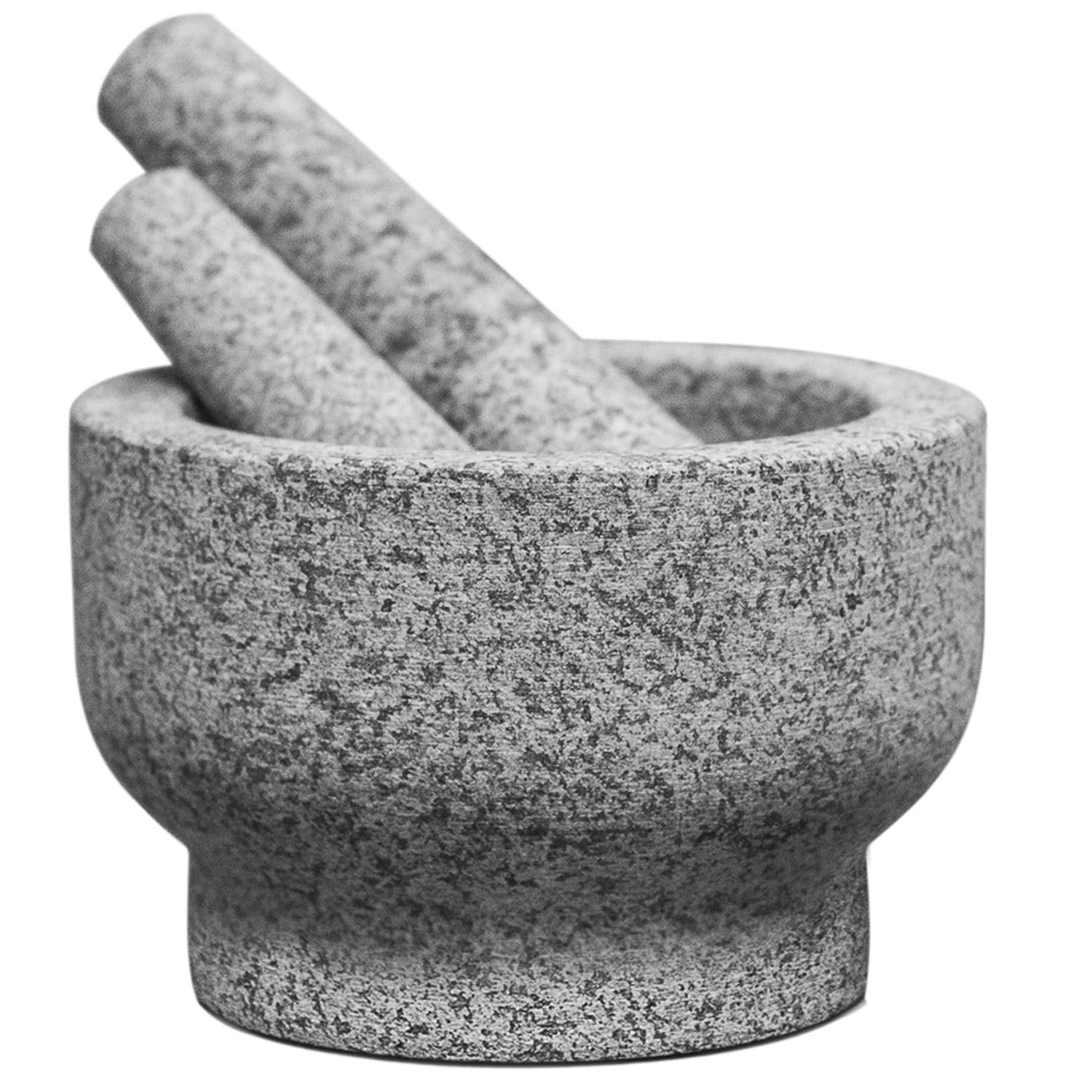 ChefSofi EXTRA Large 8 Inch 5 Cup-Capacity Mortar and Pestle Set - One ...